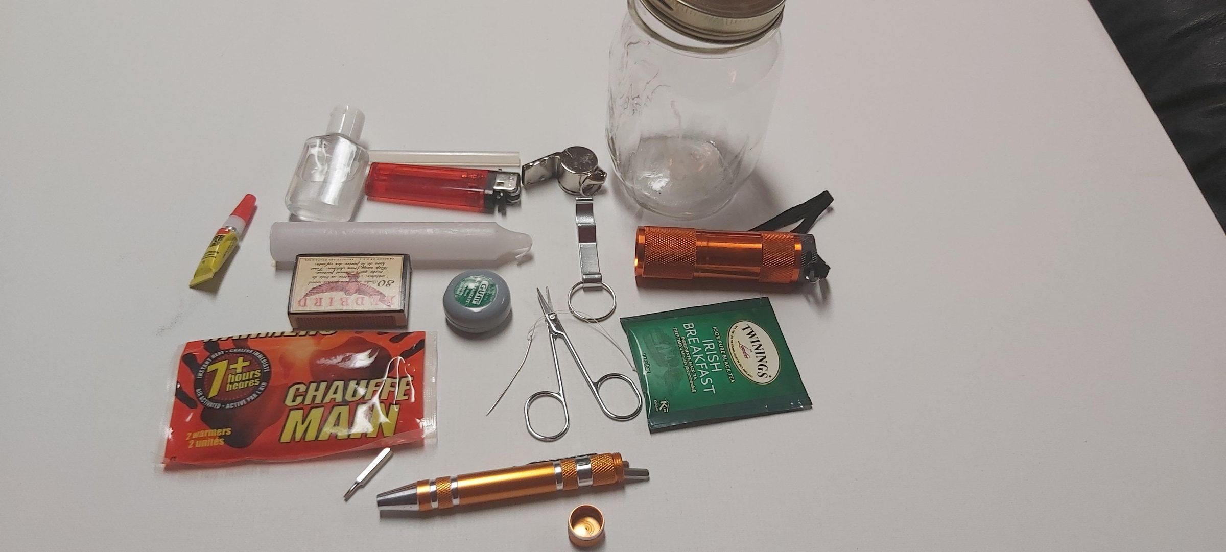 Mason Jar Emergency Kit Instructables