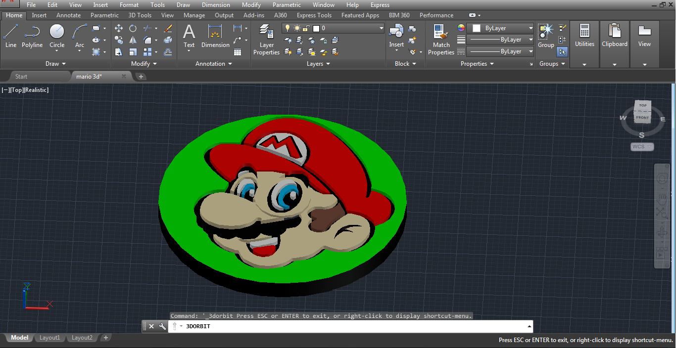 Super Mario Face Fidget Spinner - Instructables