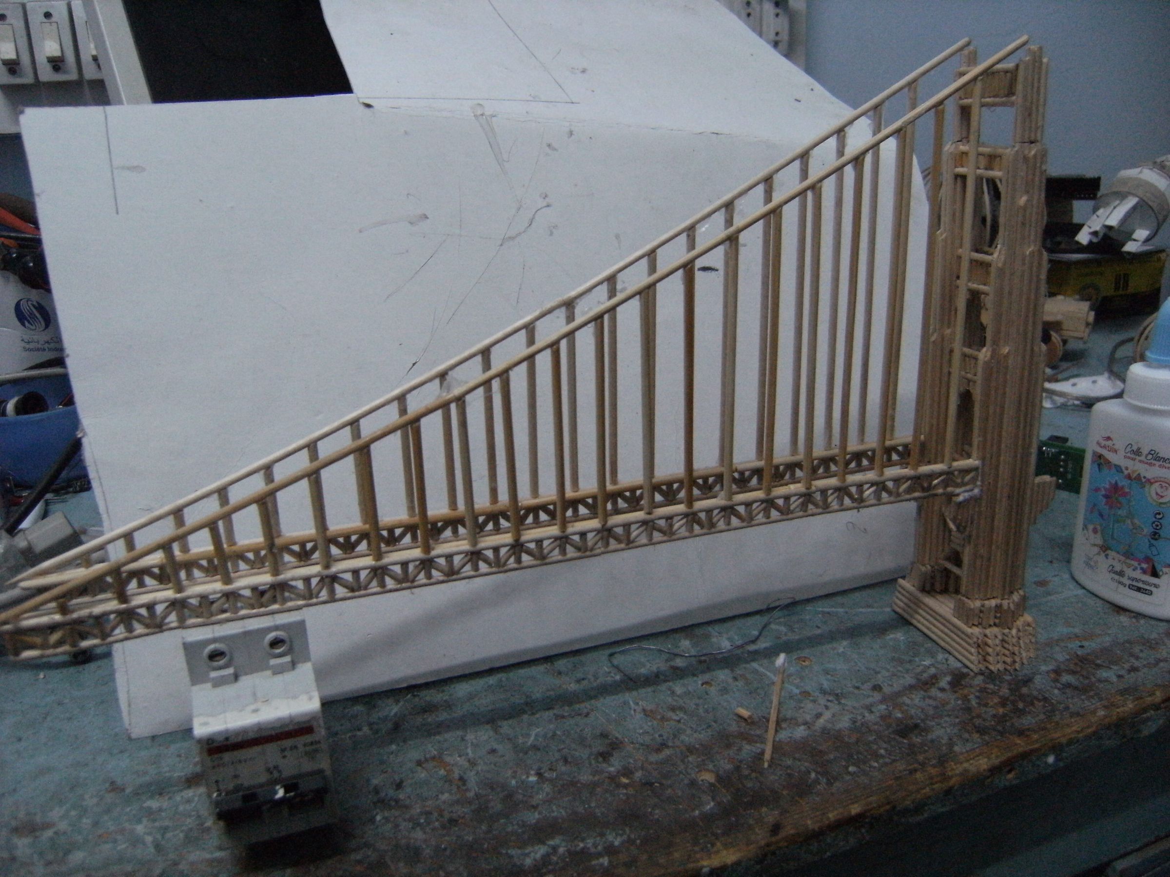 BBQ Sticks Golden Gate Bridge : 6 Steps - Instructables