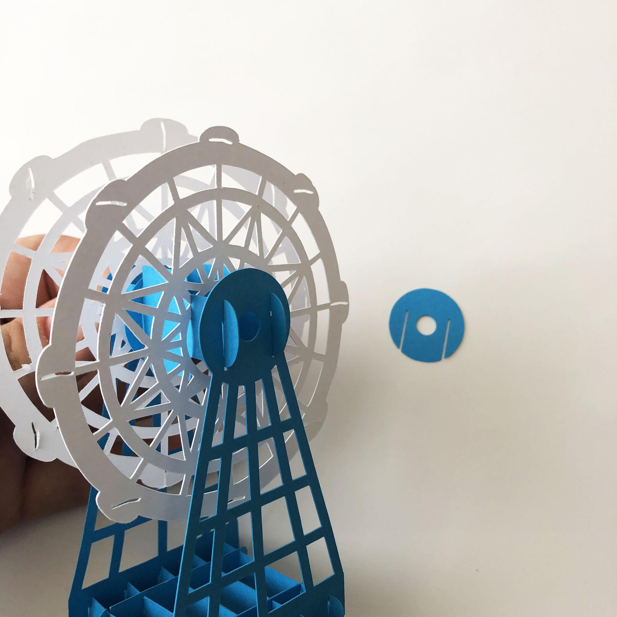 Rotatable Ferris Wheel Pop-Up Card : 9 Steps (with Pictures ...