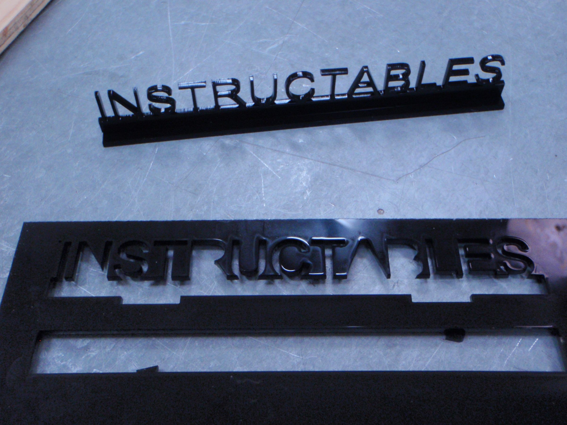Digital Manufacturing - Desk Name Plate Project : 6 Steps - Instructables
