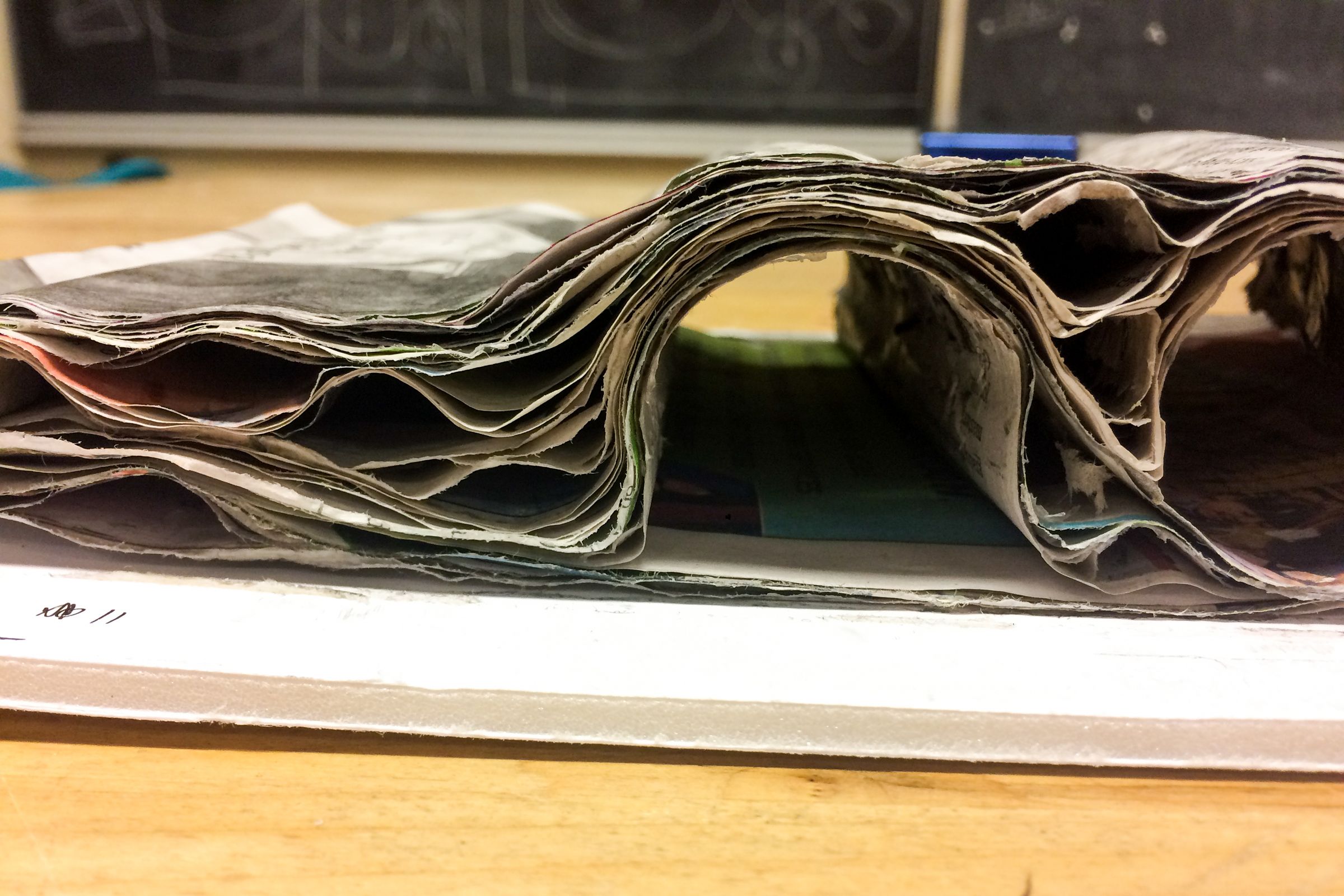 Newspaper Block : 7 Steps (with Pictures) - Instructables