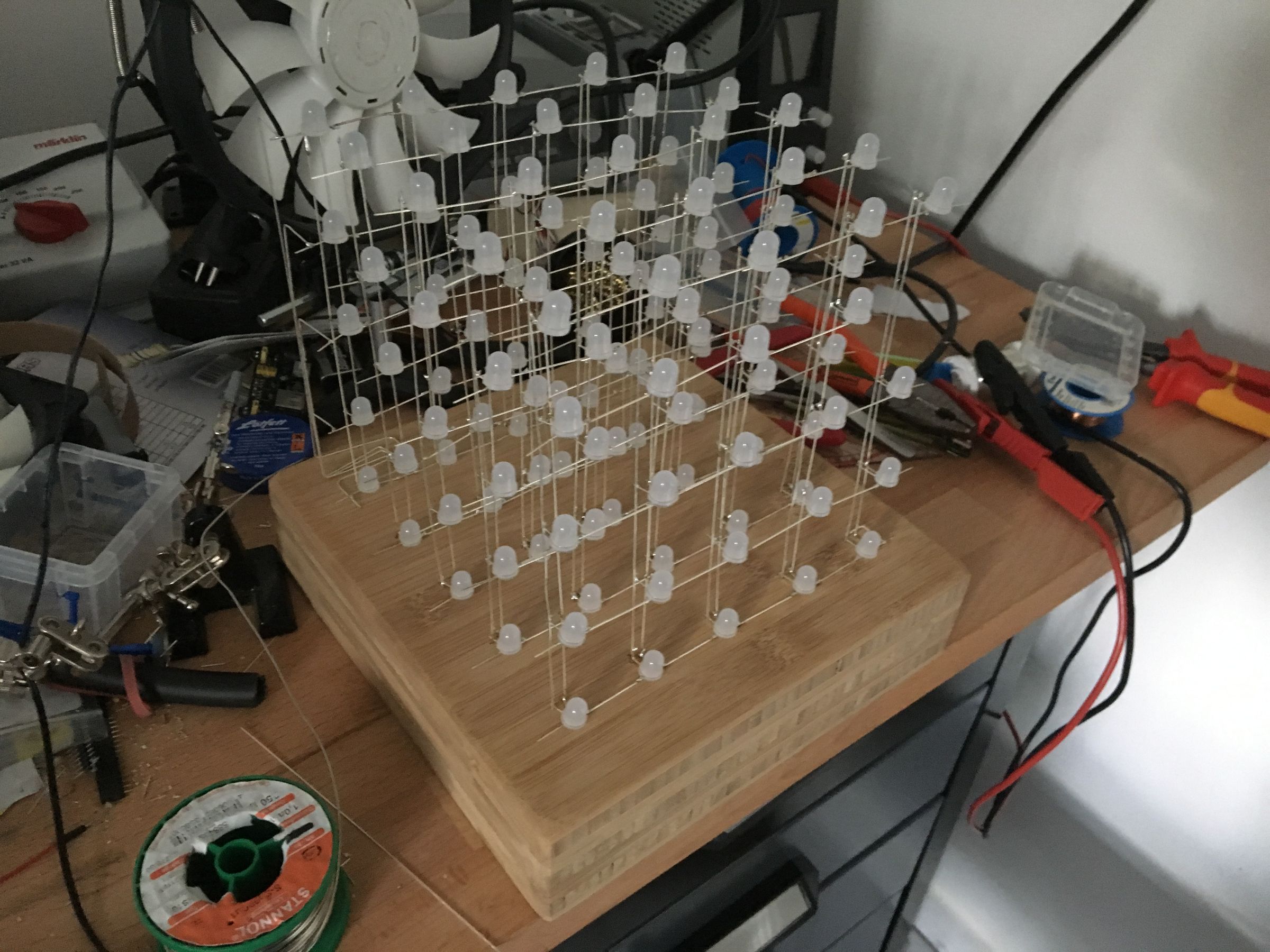 Make Your Own SIMPLE 5x5x5 RGB LED Cube : 5 Steps (with Pictures ...