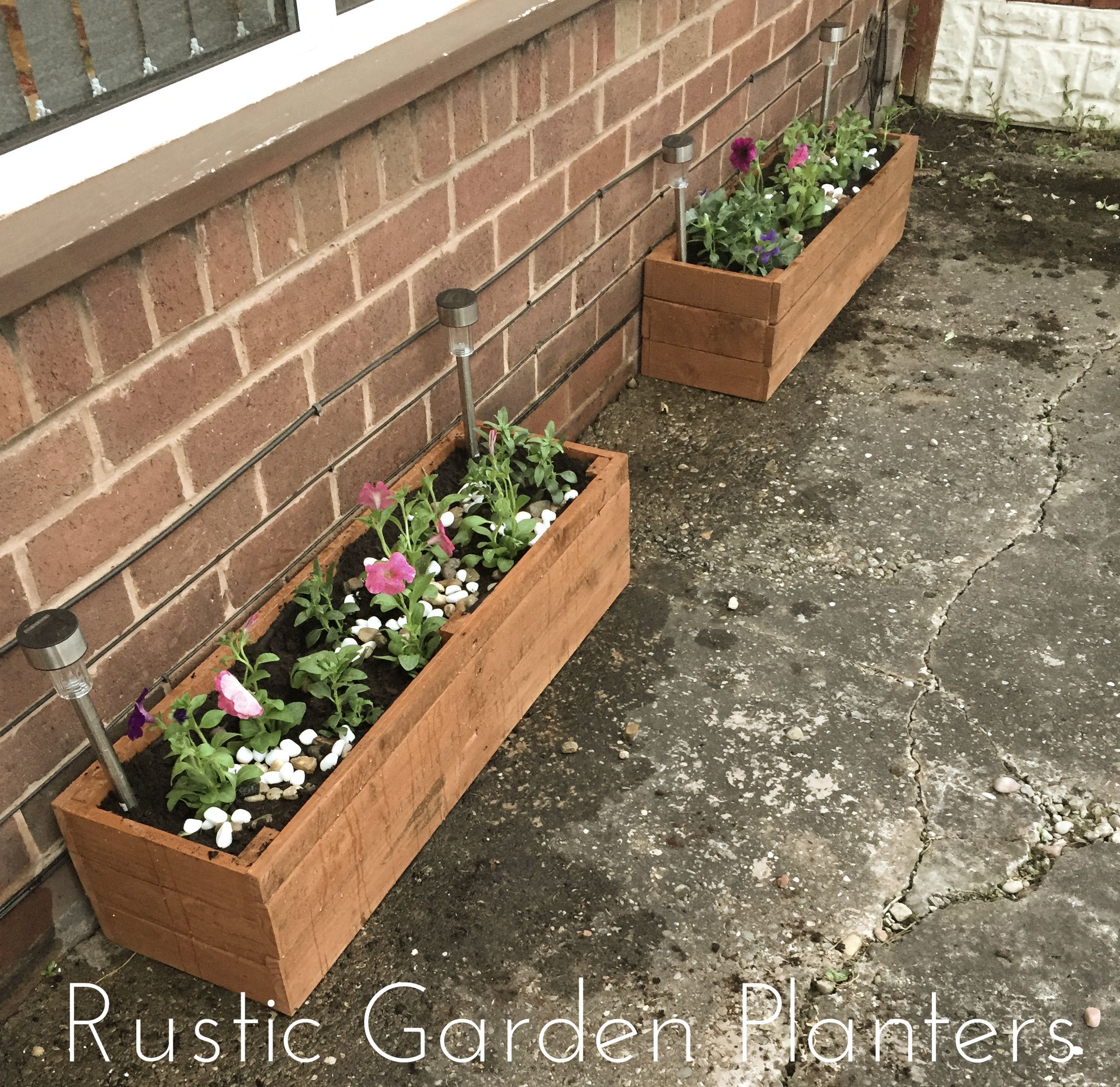 Rustic Garden Planters : 5 Steps (with Pictures) - Instructables