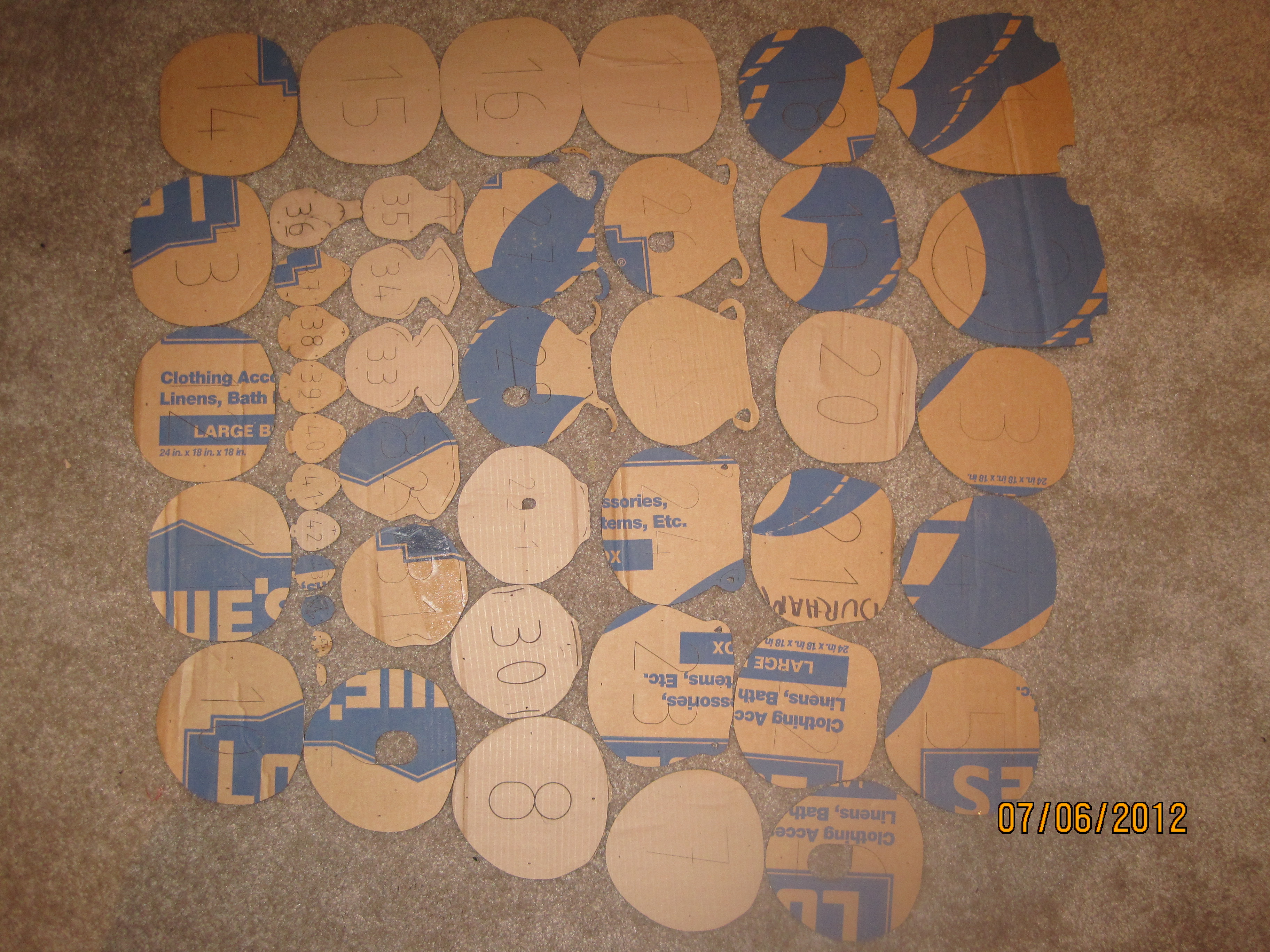 Cardboard Trophy Wall (with Pictures) - Instructables