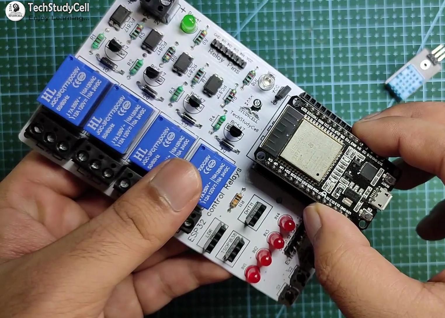 ESP32 Alexa Google Assistant Control Relays - IoT Project 2021 : 18 ...