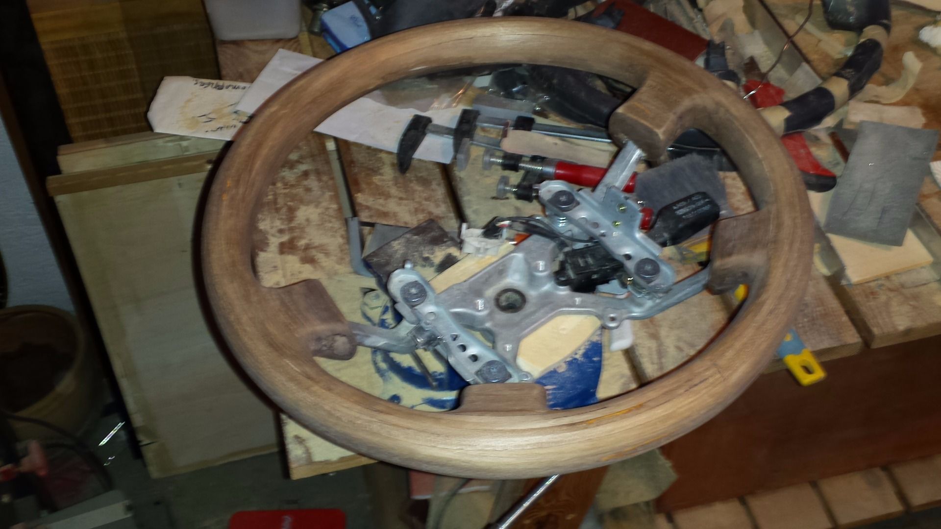 Rebuild a Steering Wheel With Wood : 15 Steps (with Pictures ...
