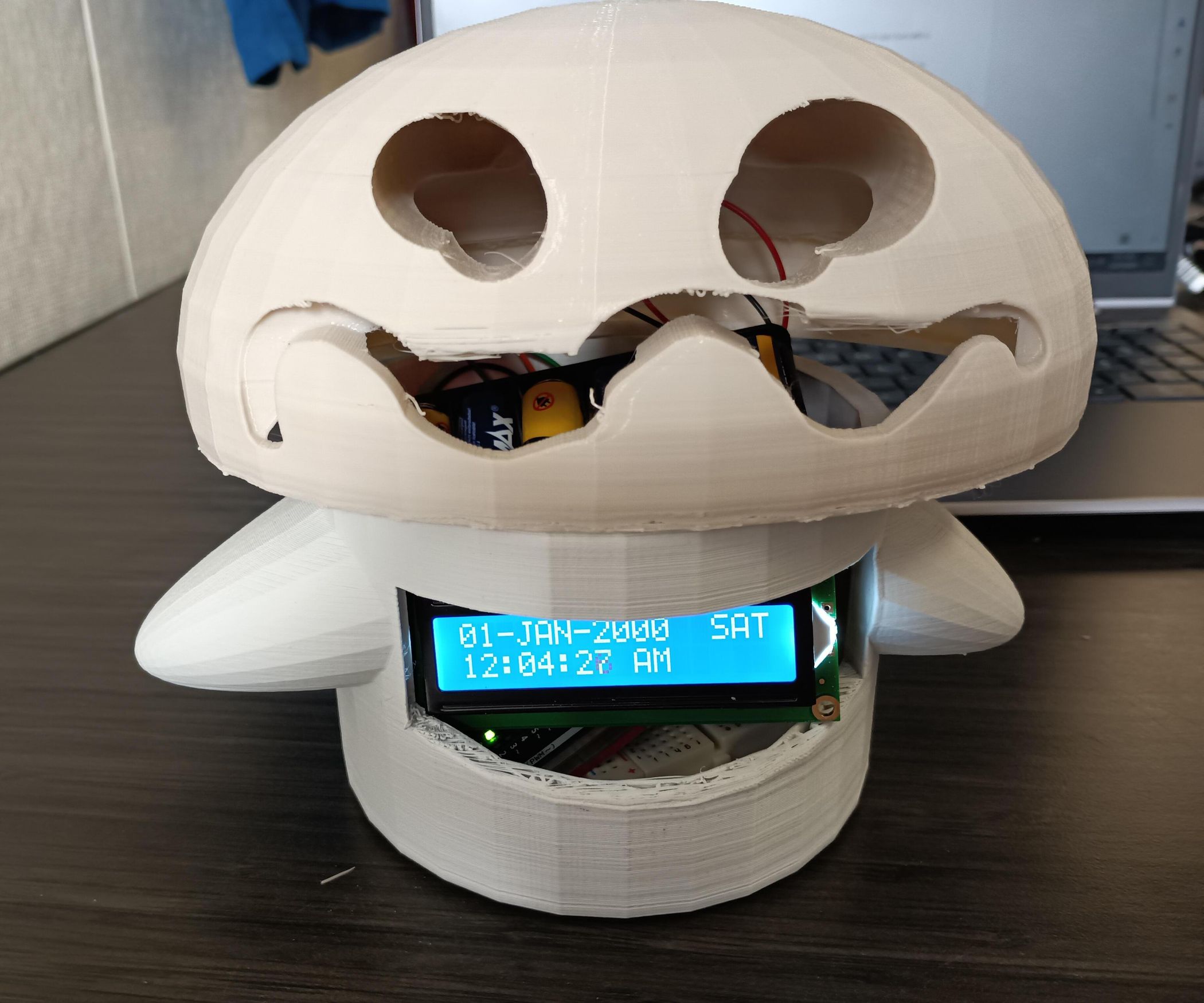 I Made a Digital Ghost Clock : 4 Steps - Instructables