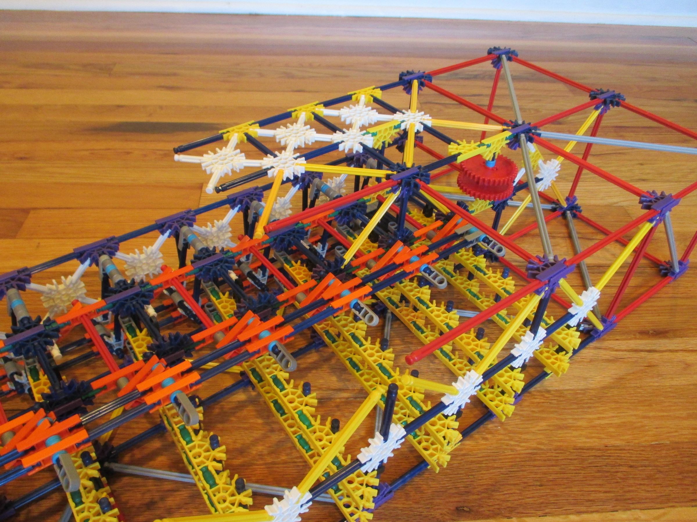 8-Ball Drawbridge Lift: a K'nex Ball Machine Lift : 17 Steps ...