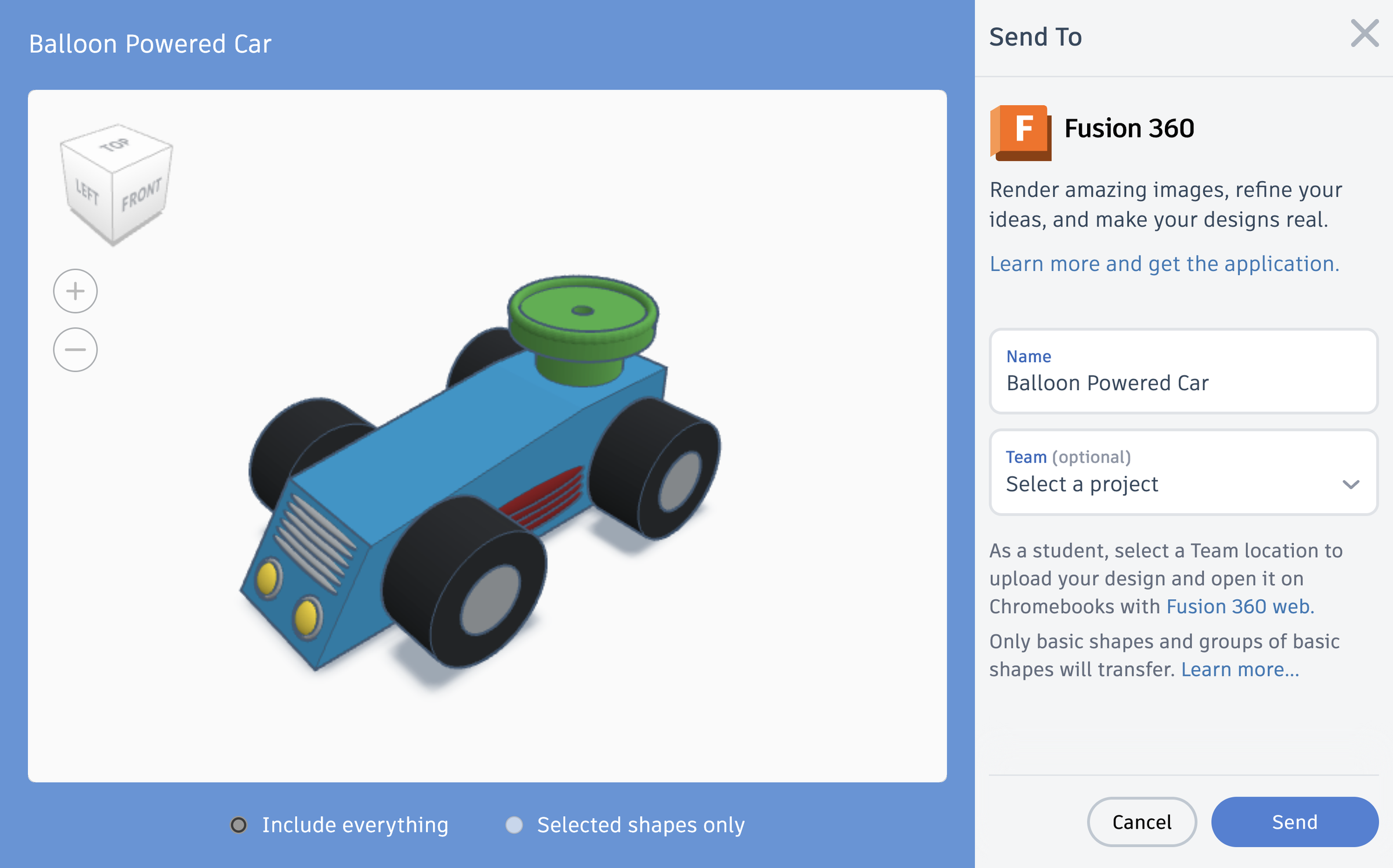 Send Your Tinkercad Design to Fusion 360 : 9 Steps (with Pictures) - Instructables