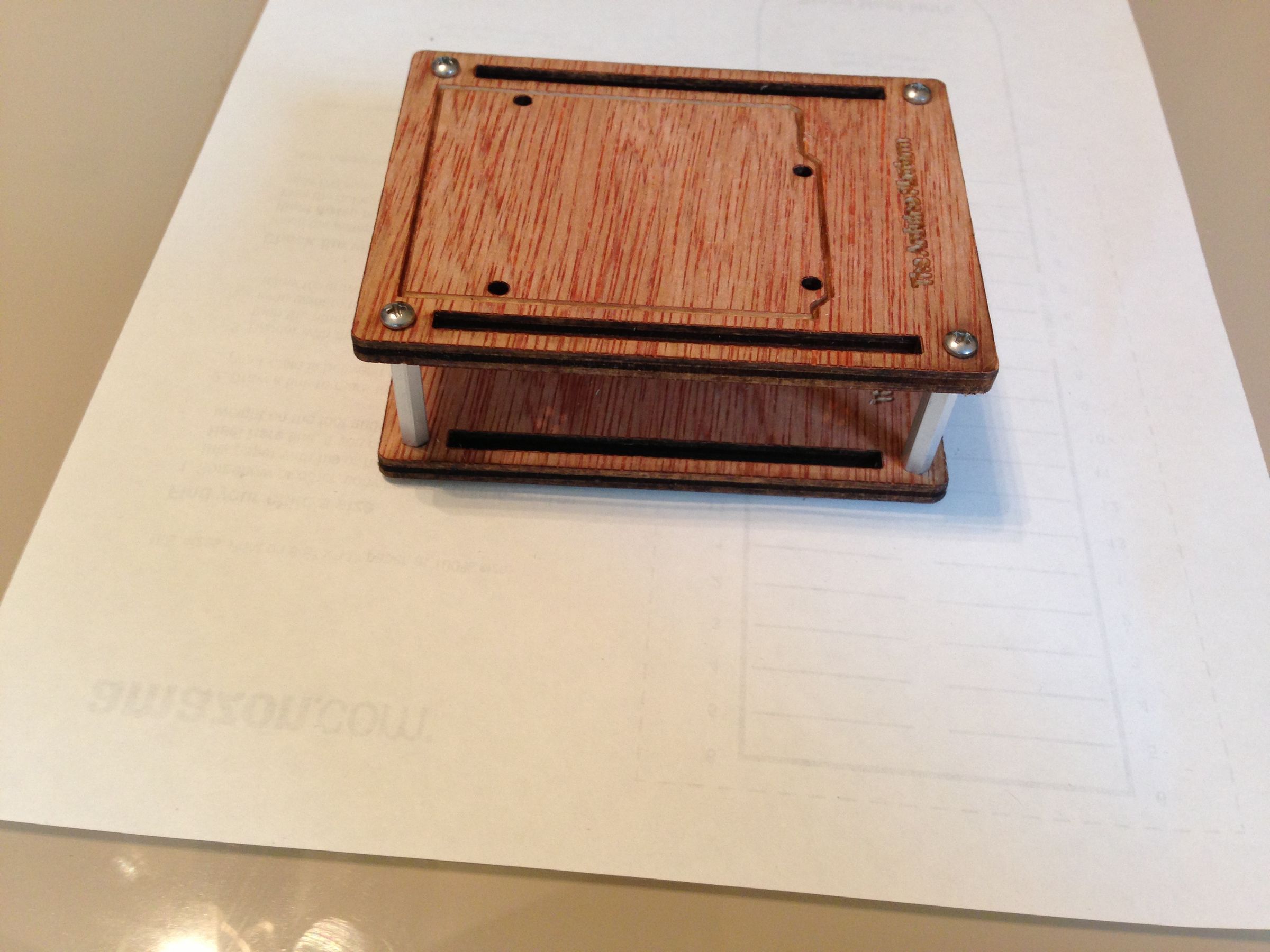 The Arduino Platform - Laser Cut Holder for Arduino & Stuff : 3 Steps ...