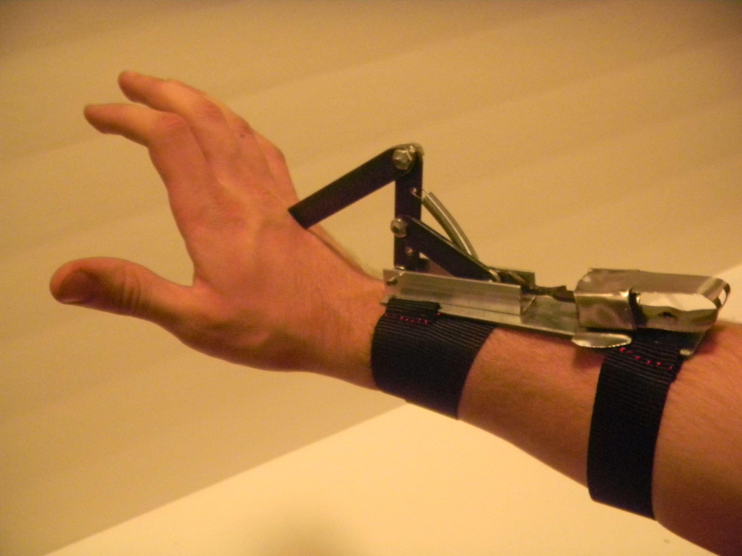 Wrist-Mounted Flamethrower Mk. 2: Dual-Stage Liquid Fuel : 5 Steps ...