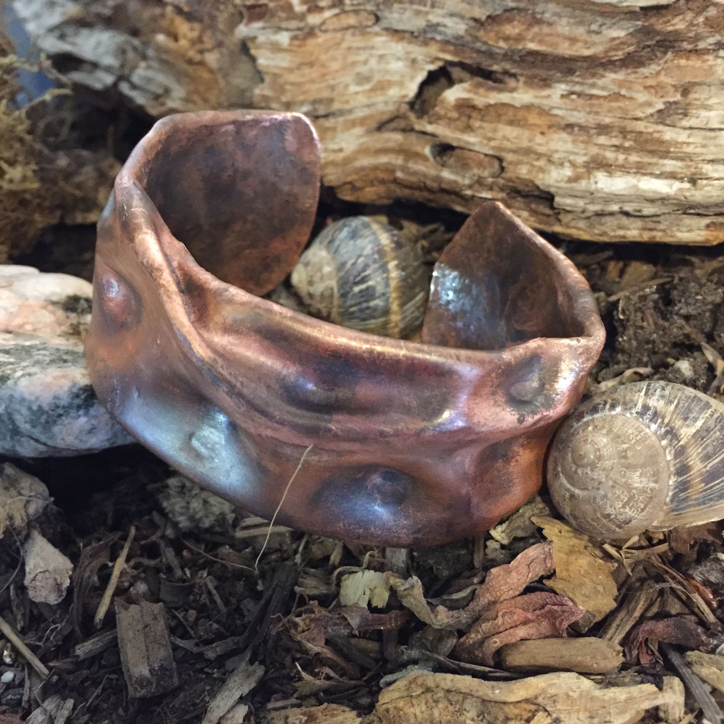 Forged Repurposed Copper Pipe Cuff : 6 Steps (with Pictures ...