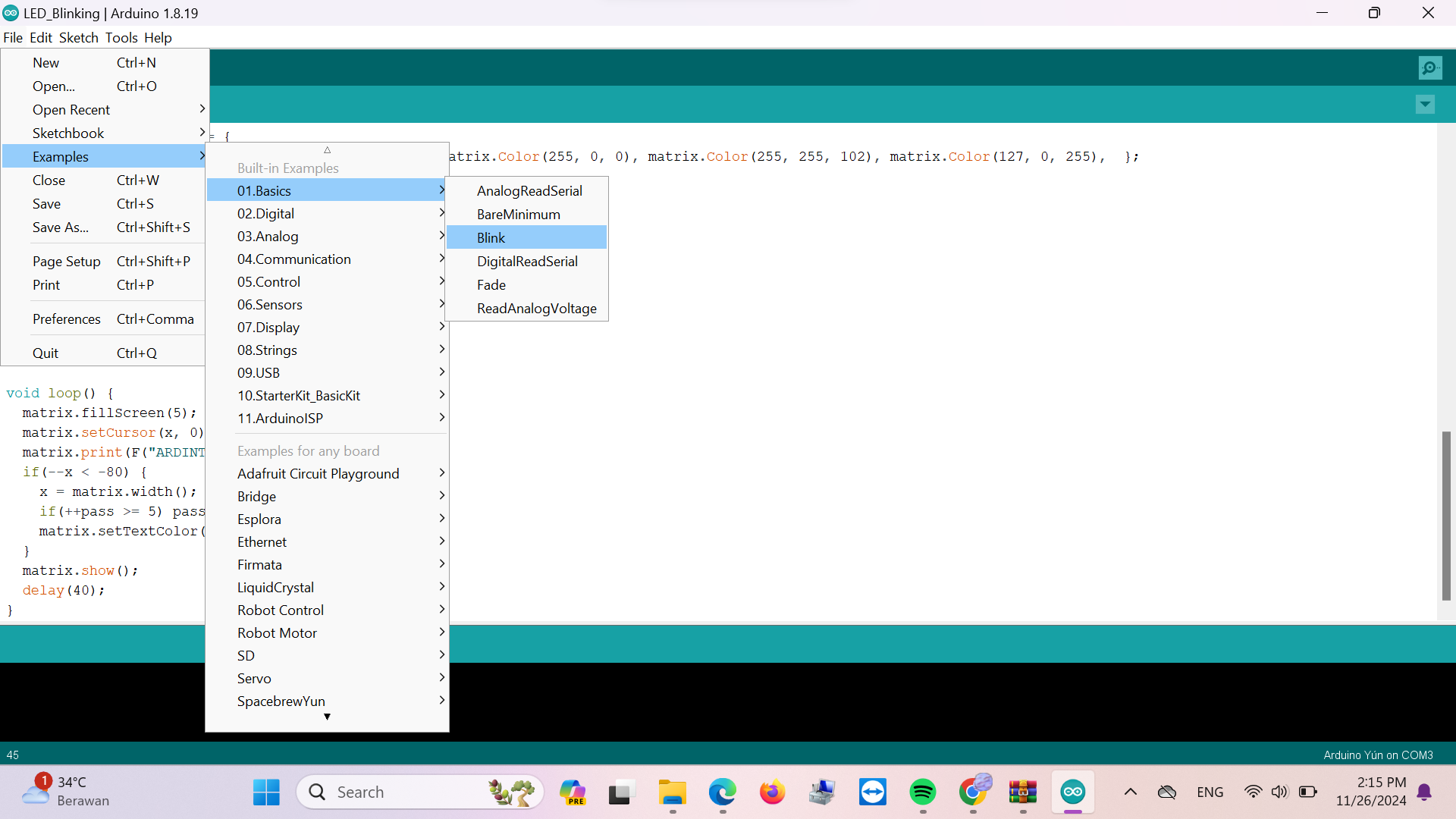 LED Blinking Running Text : 4 Steps - Instructables