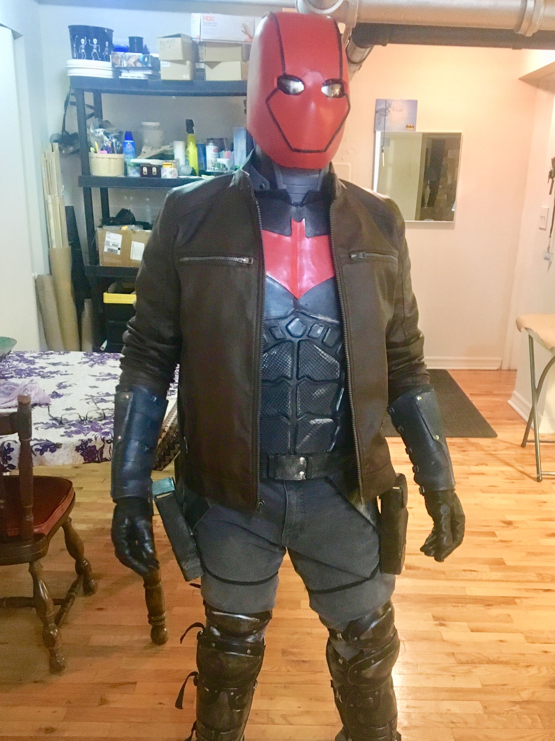 How to Make a Batman: Red Hood Costume Version 3.0 : 6 Steps ...