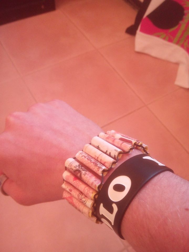 Vintage Sheet Music Paper Bead Bracelet : 7 Steps (with Pictures ...
