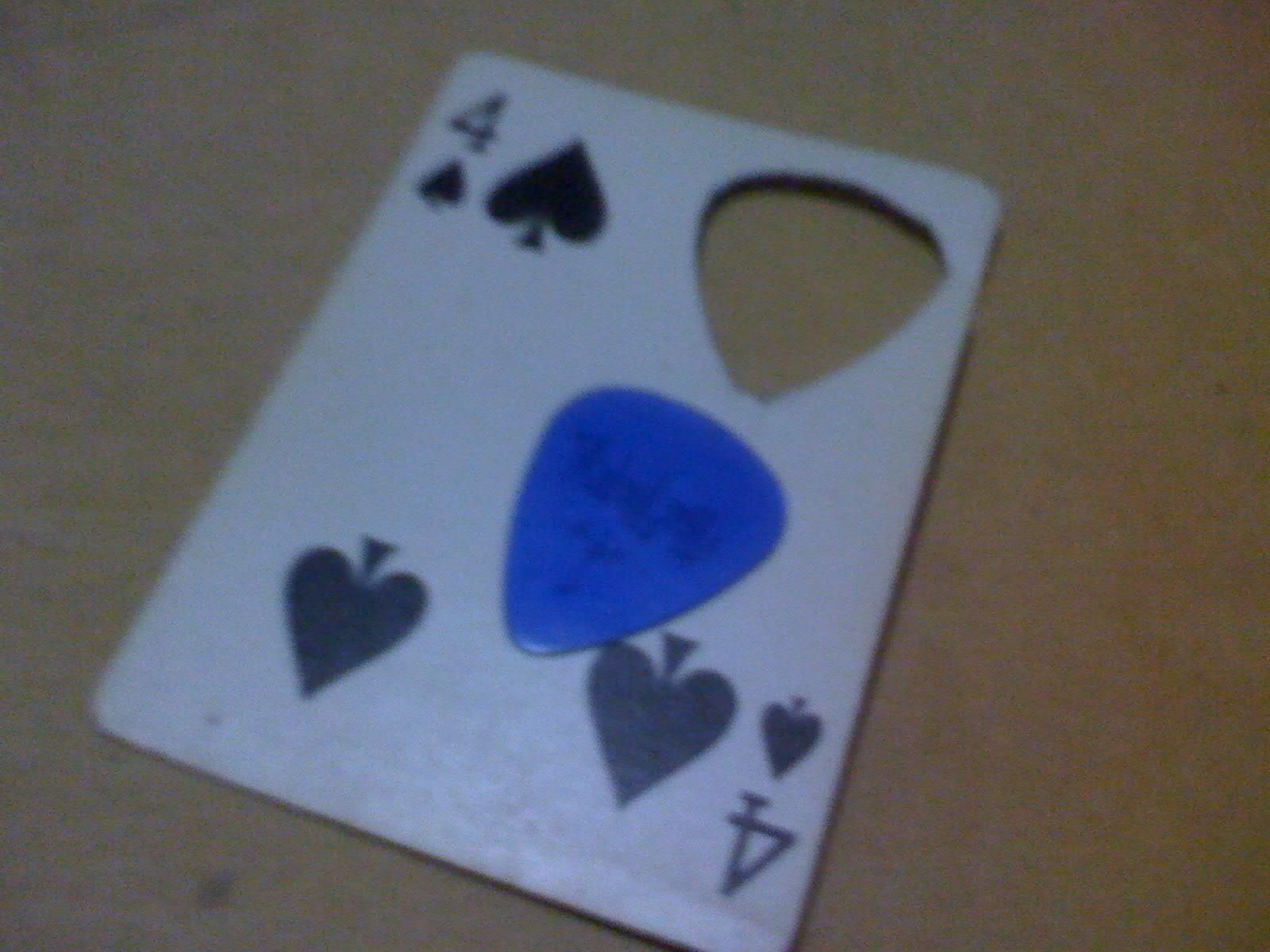 Spade Guitar Pick - Instructables