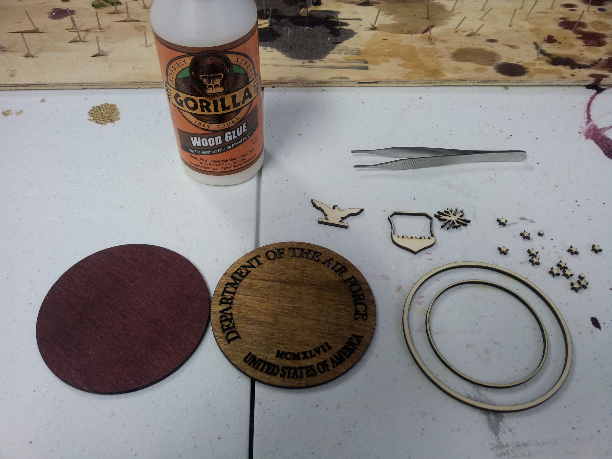 Laser Cut Air Force Emblem : 3 Steps - Instructables