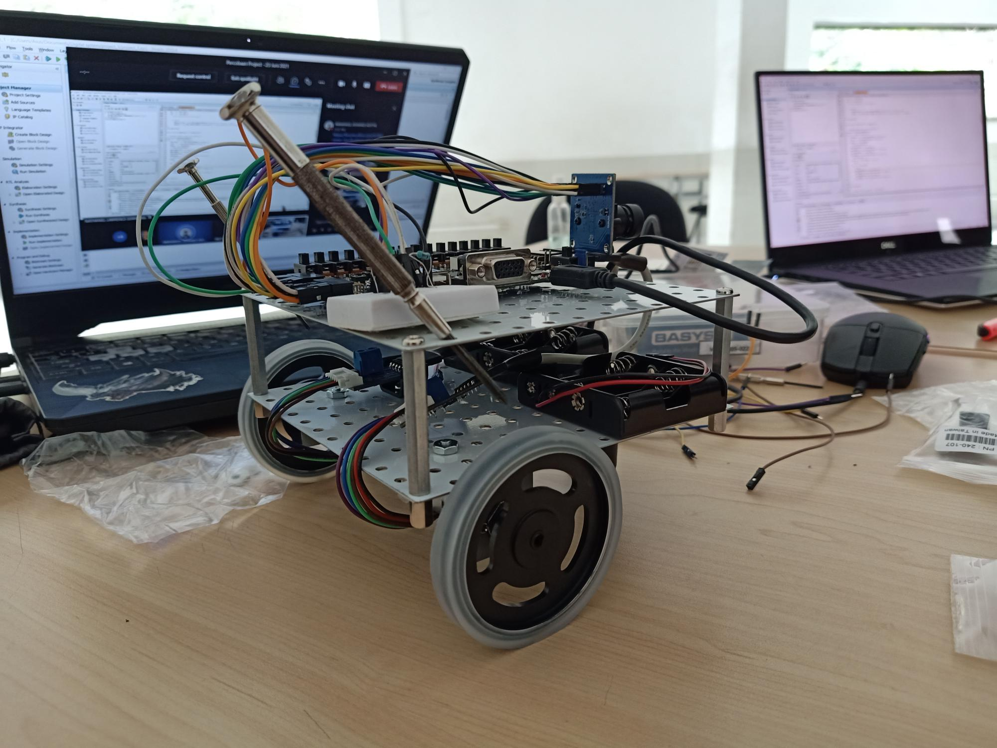 Light Seeking Mobile Robot - BASYS 3 (VHDL) : 7 Steps - Instructables