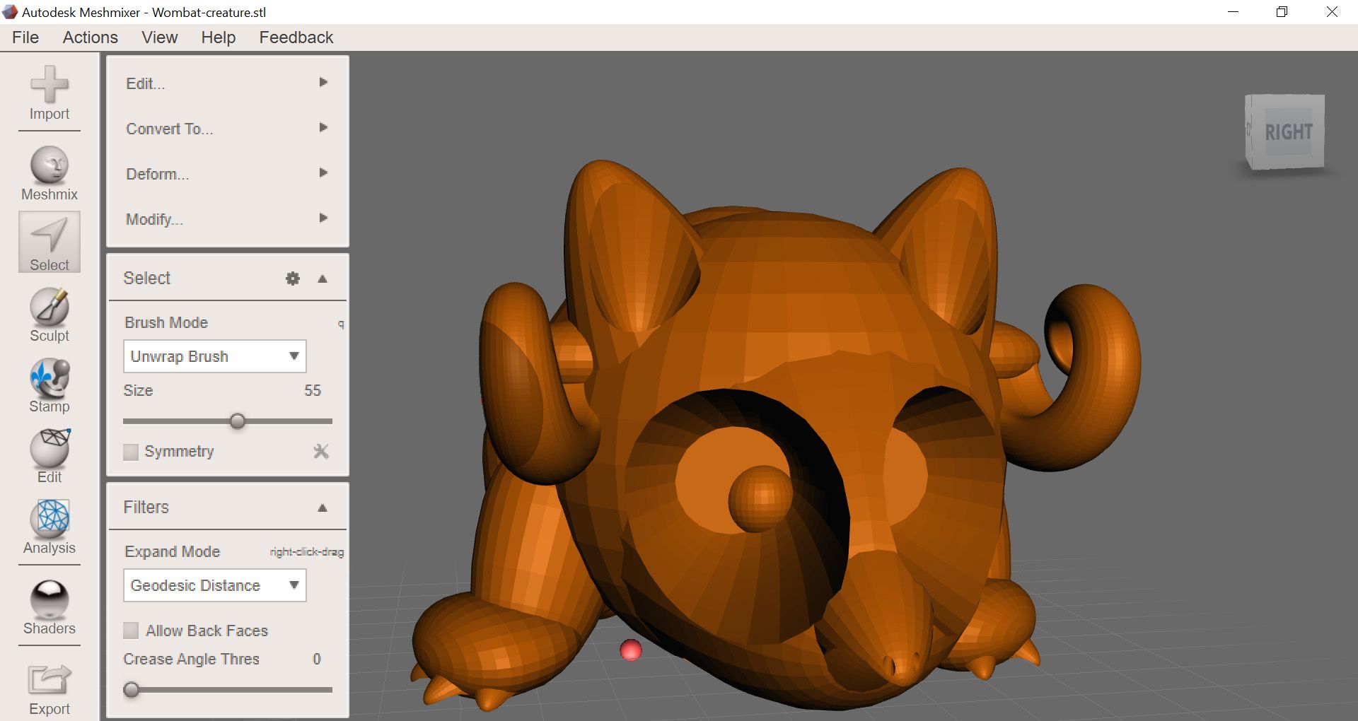 Using Meshmixer to Make Tinkercad Models Look More Organic : 8 Steps (with Pictures) - Instructables