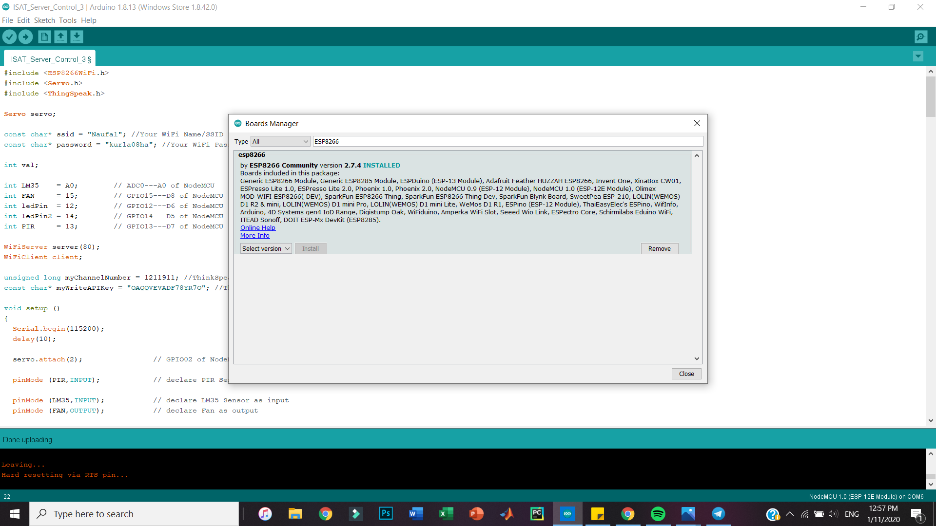NodeMCU ESP8266: Home Automation System With Sensors and MIT App ...