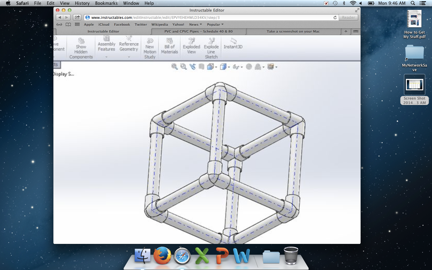 Using Solidworks to Construct PVC Models : 4 Steps - Instructables