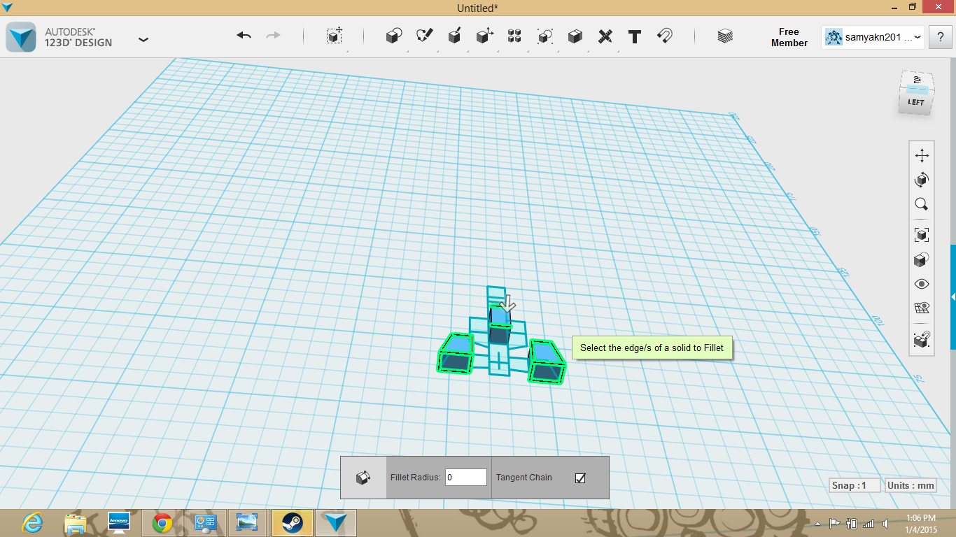 How to Make an Easy Toy Spaceship Using 123d Design : 4 Steps ...