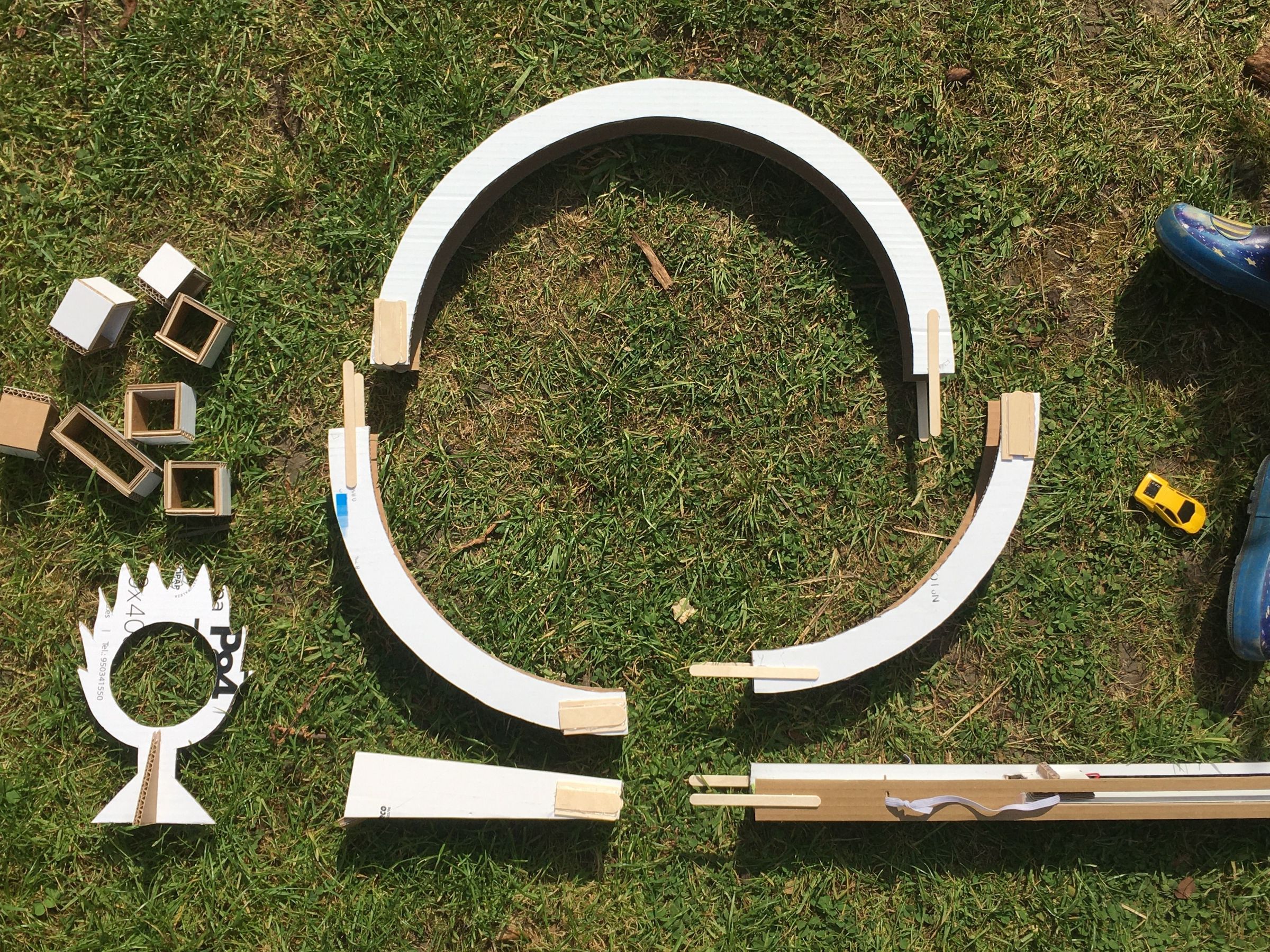 DIY Cardboard Loop-The-Loop - for Toy Cars : 23 Steps (with Pictures ...