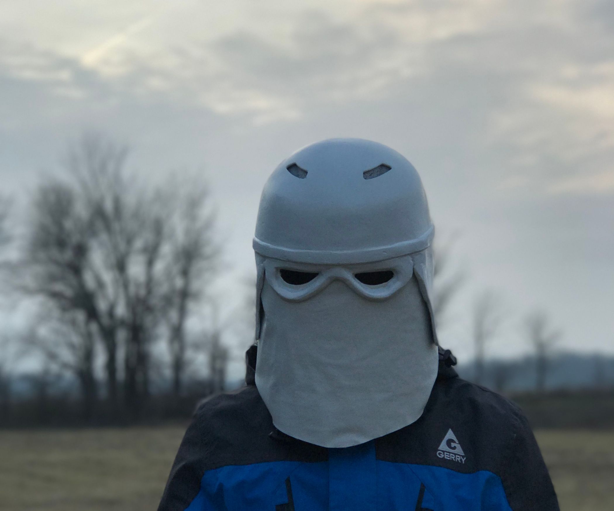 How to Make a Snowtrooper Skiing Helmet : 13 Steps (with Pictures ...