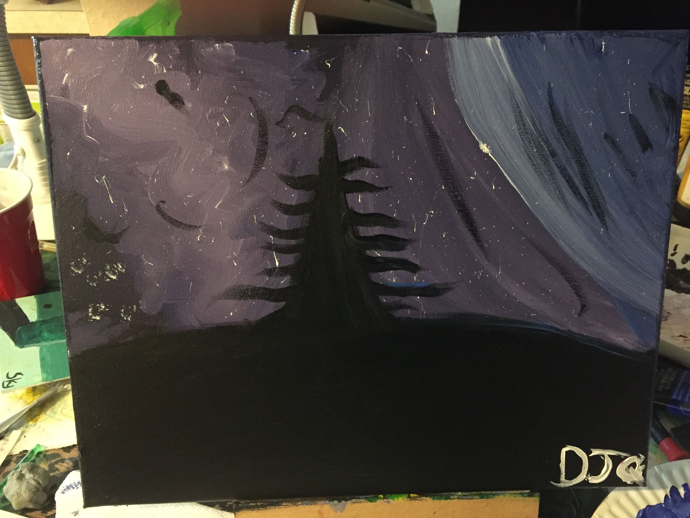 How to Paint a Sky (space) : 5 Steps - Instructables