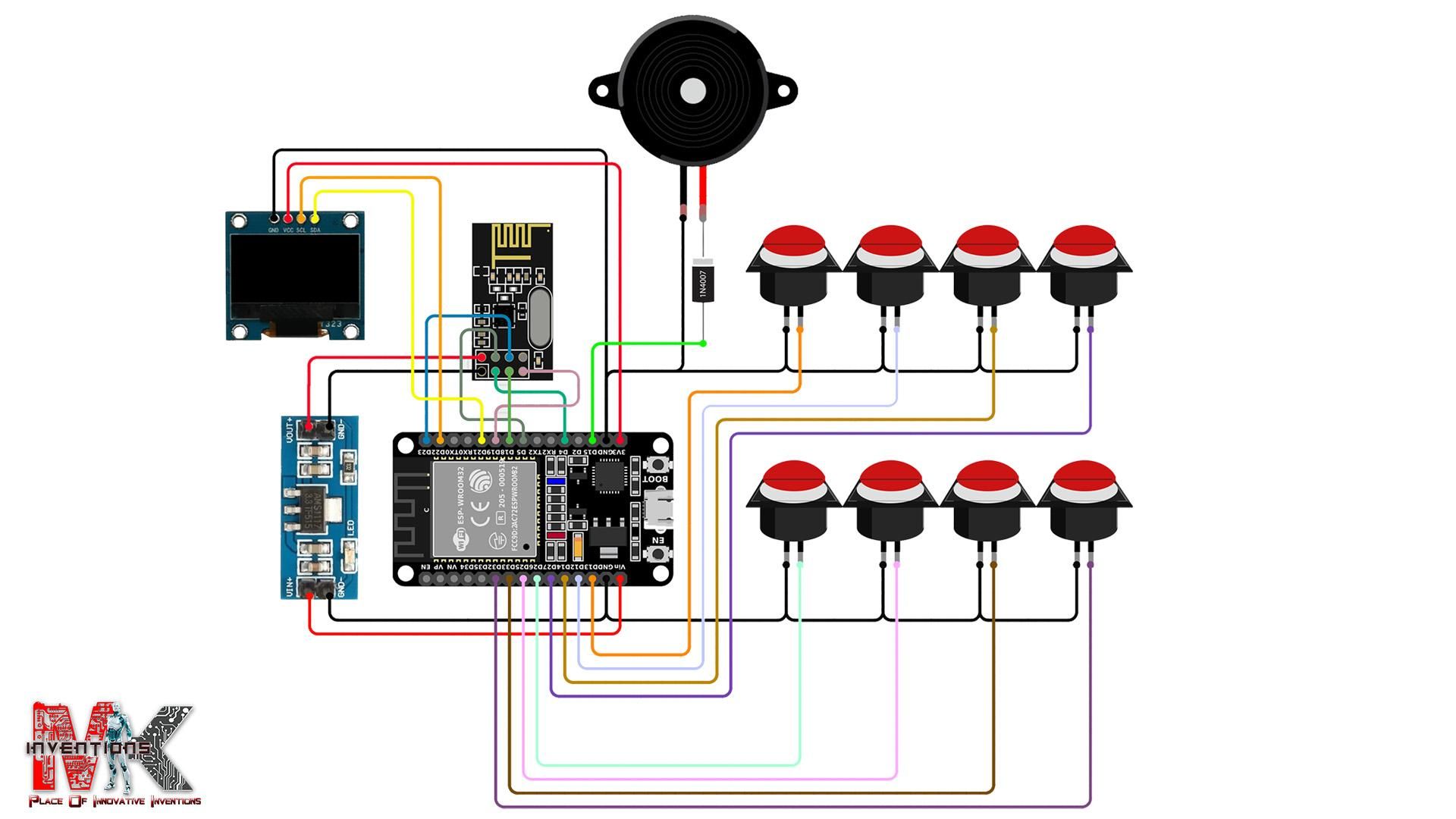 🔧 DIY Wireless Sensor Hub With ESP32 + Arduino + NRF24L01 : 12 Steps ...