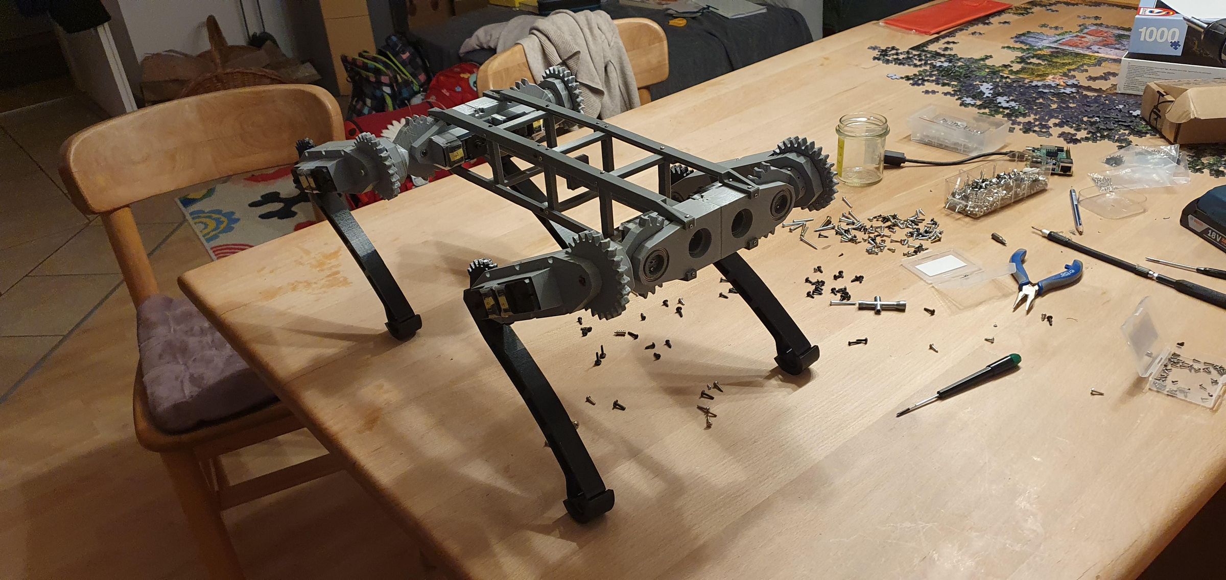 DIY Spot Like Quadruped Robot : 8 Steps - Instructables