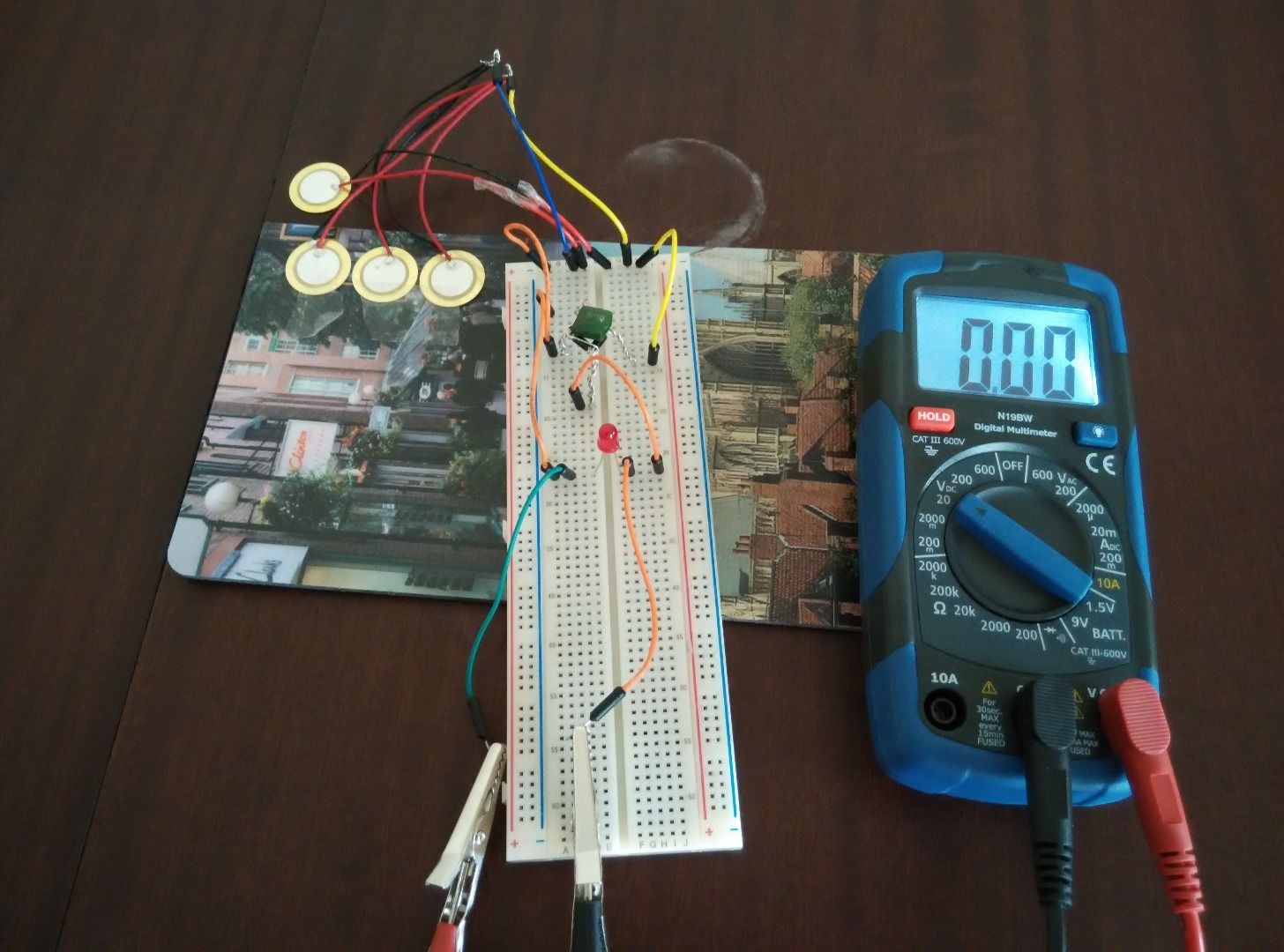 Piezo Electricity Generation Experiment - Instructables