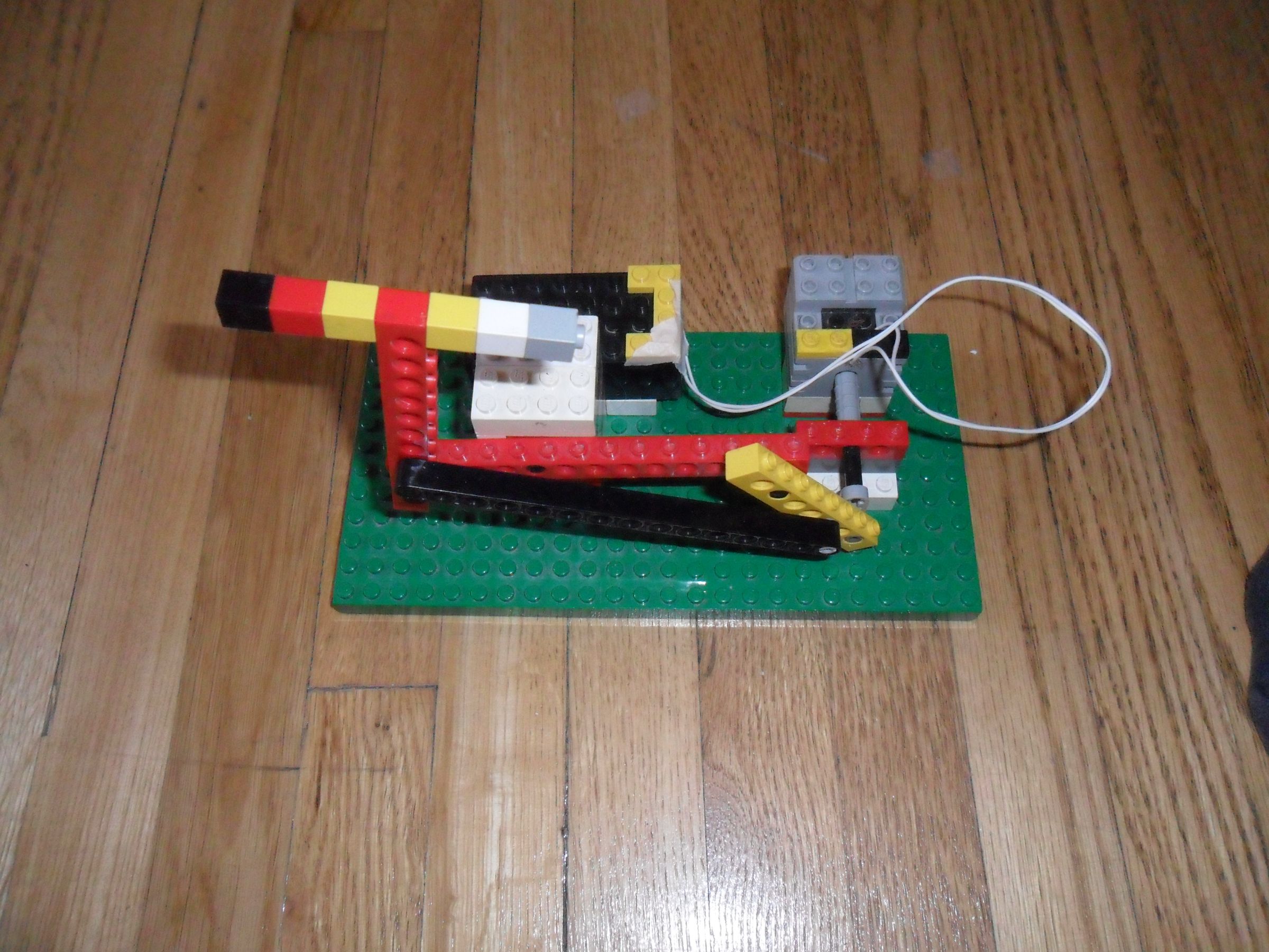 Build a Motorized Pickaxe With Lego! : 3 Steps - Instructables