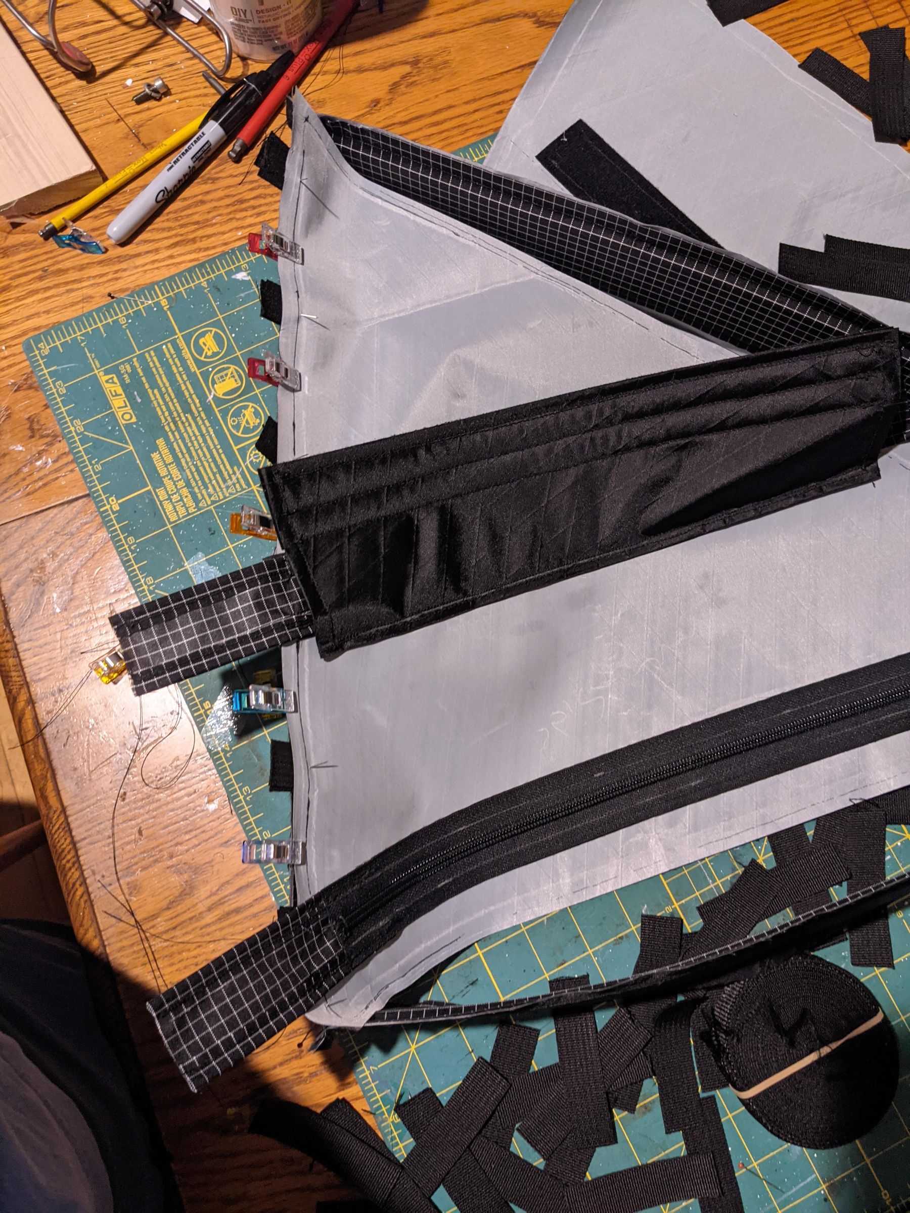 Bicycle Frame Bag for Bike Packing Hooligans : 5 Steps (with Pictures ...