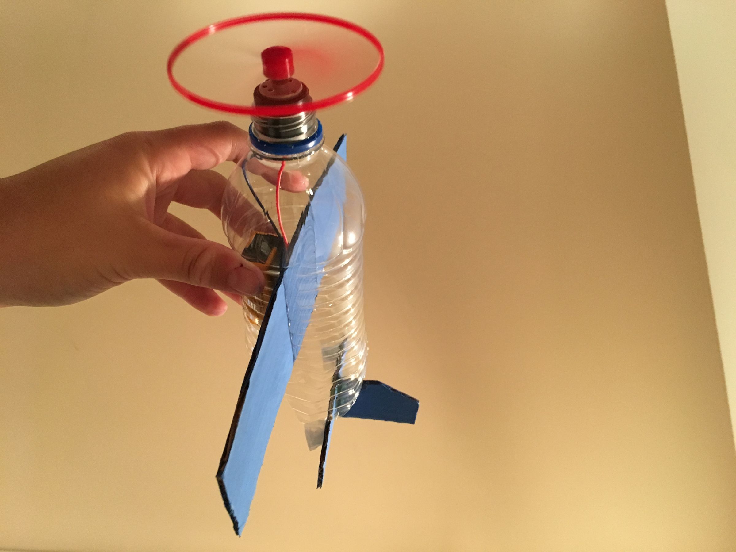Plastic Bottle DC Motor Airplane : 13 Steps - Instructables