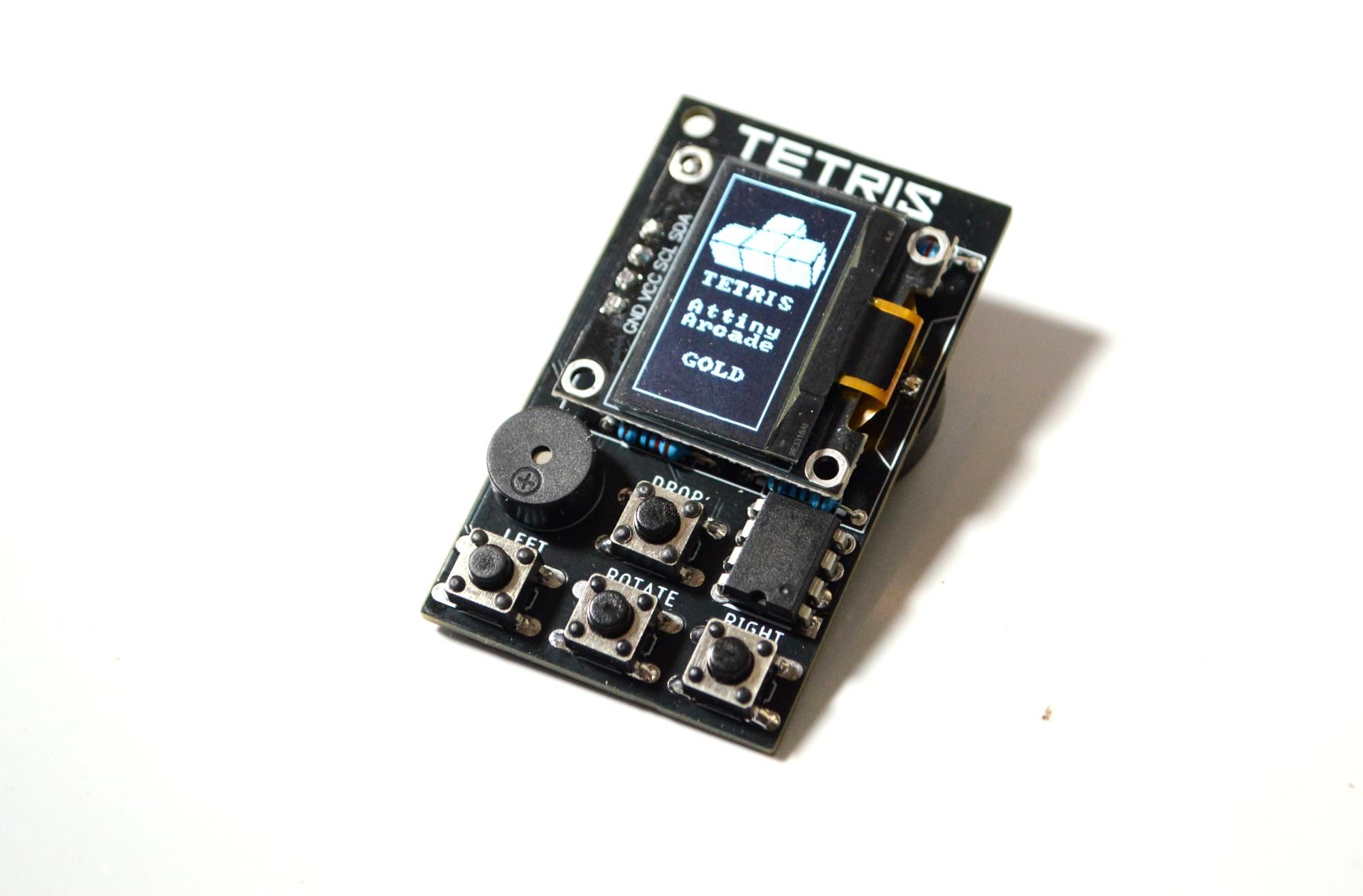 Tiny Tetris - ATtiny85 Project : 6 Steps (with Pictures) - Instructables