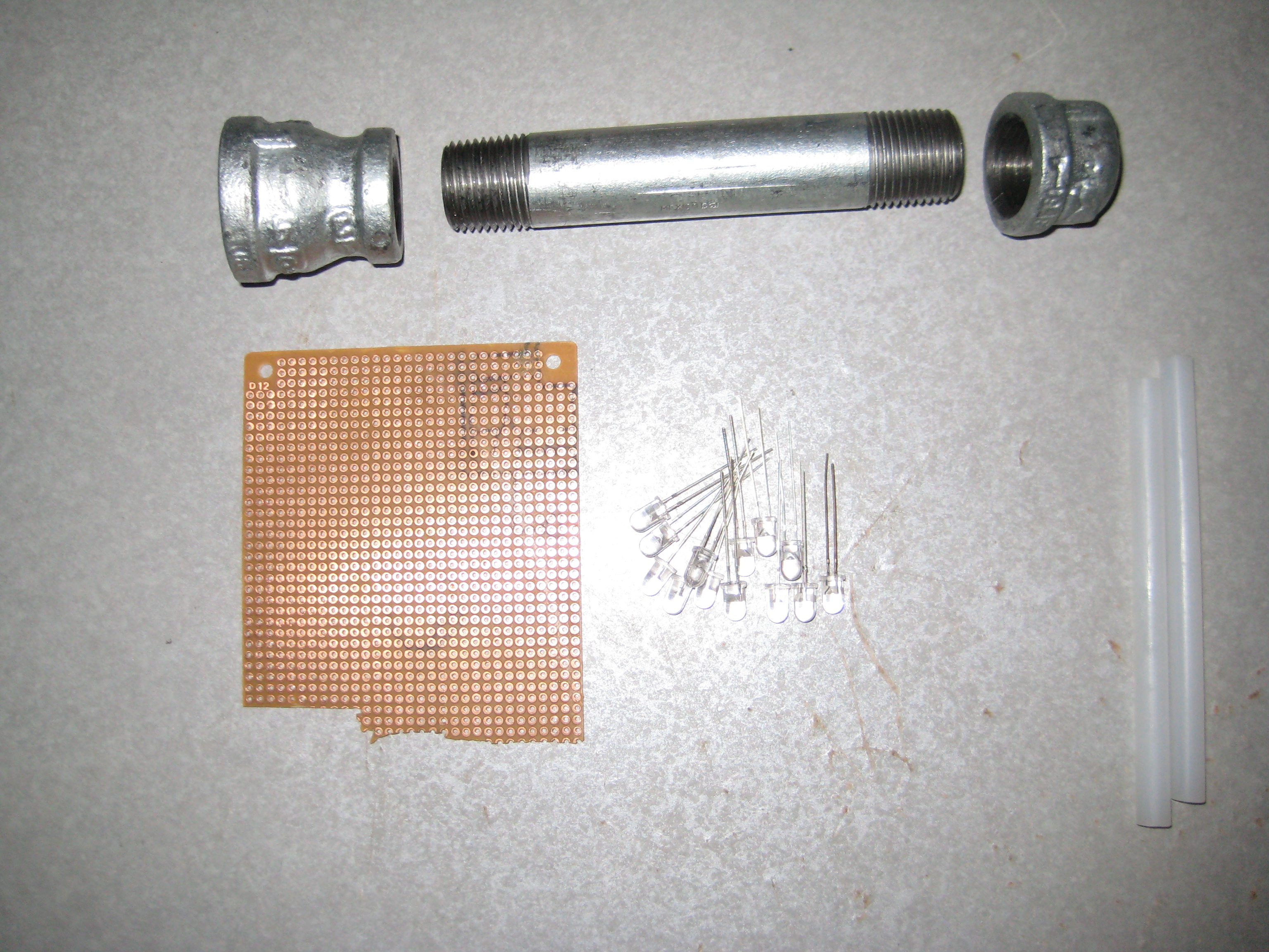 Gas Pipe Flashlight : 8 Steps (with Pictures) - Instructables