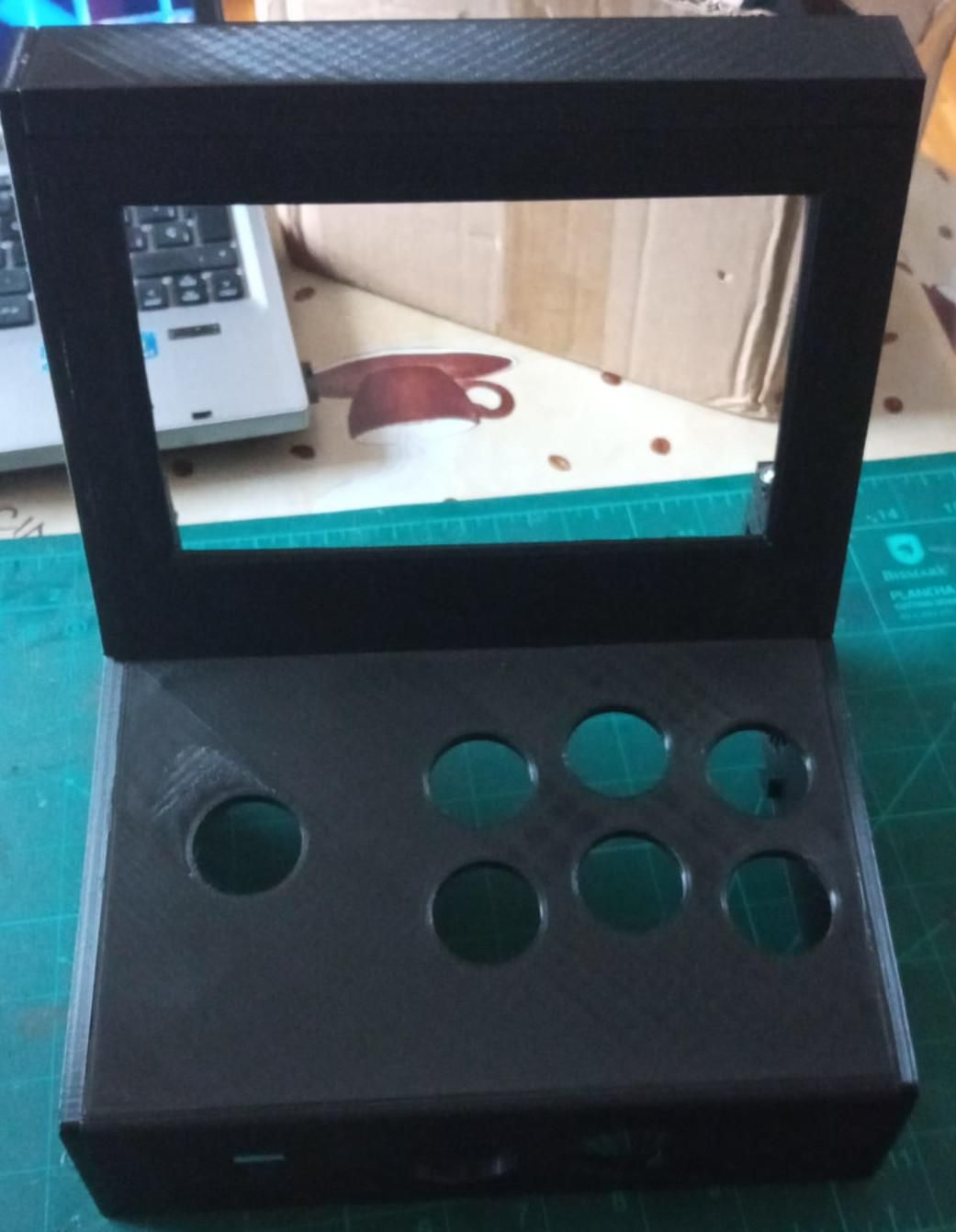 Mini Arcade Bartop Raspberry Pi Pantalla 7" : 23 Steps (with Pictures ...