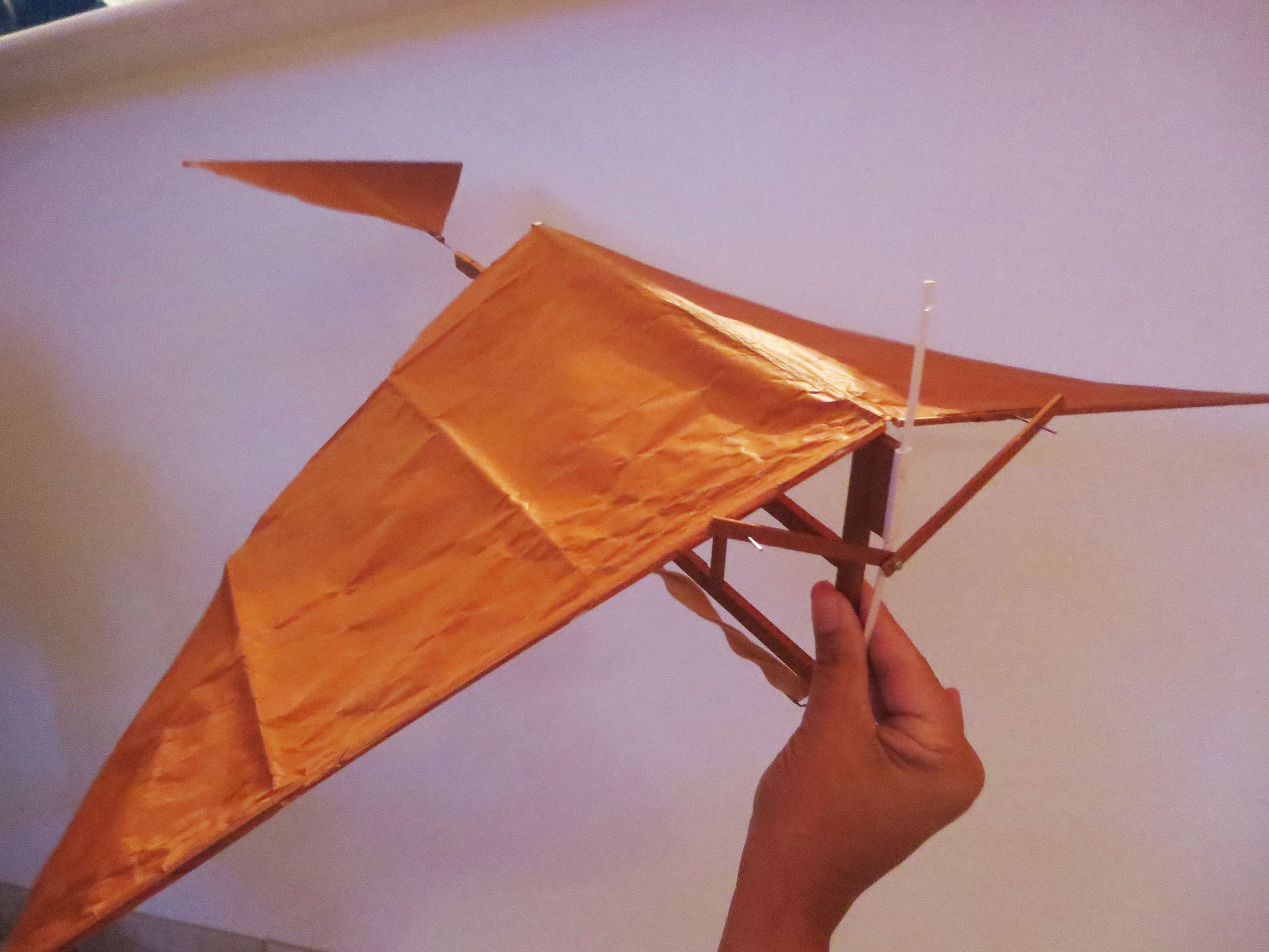 Rubber Band Ornithopter Airplane : 6 Steps - Instructables