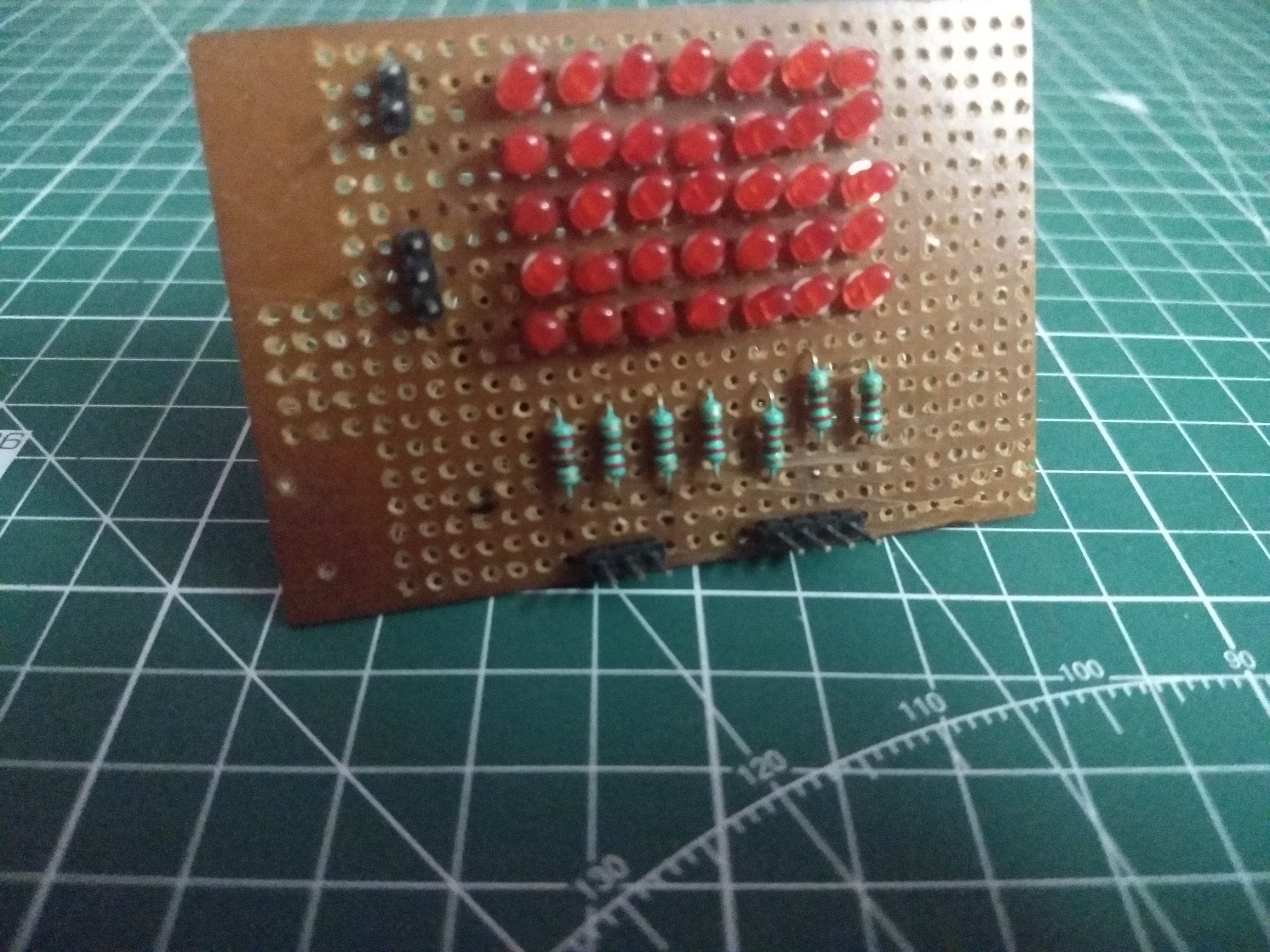 Led Matrix Using Arduino (5 X 7) : 4 Steps - Instructables