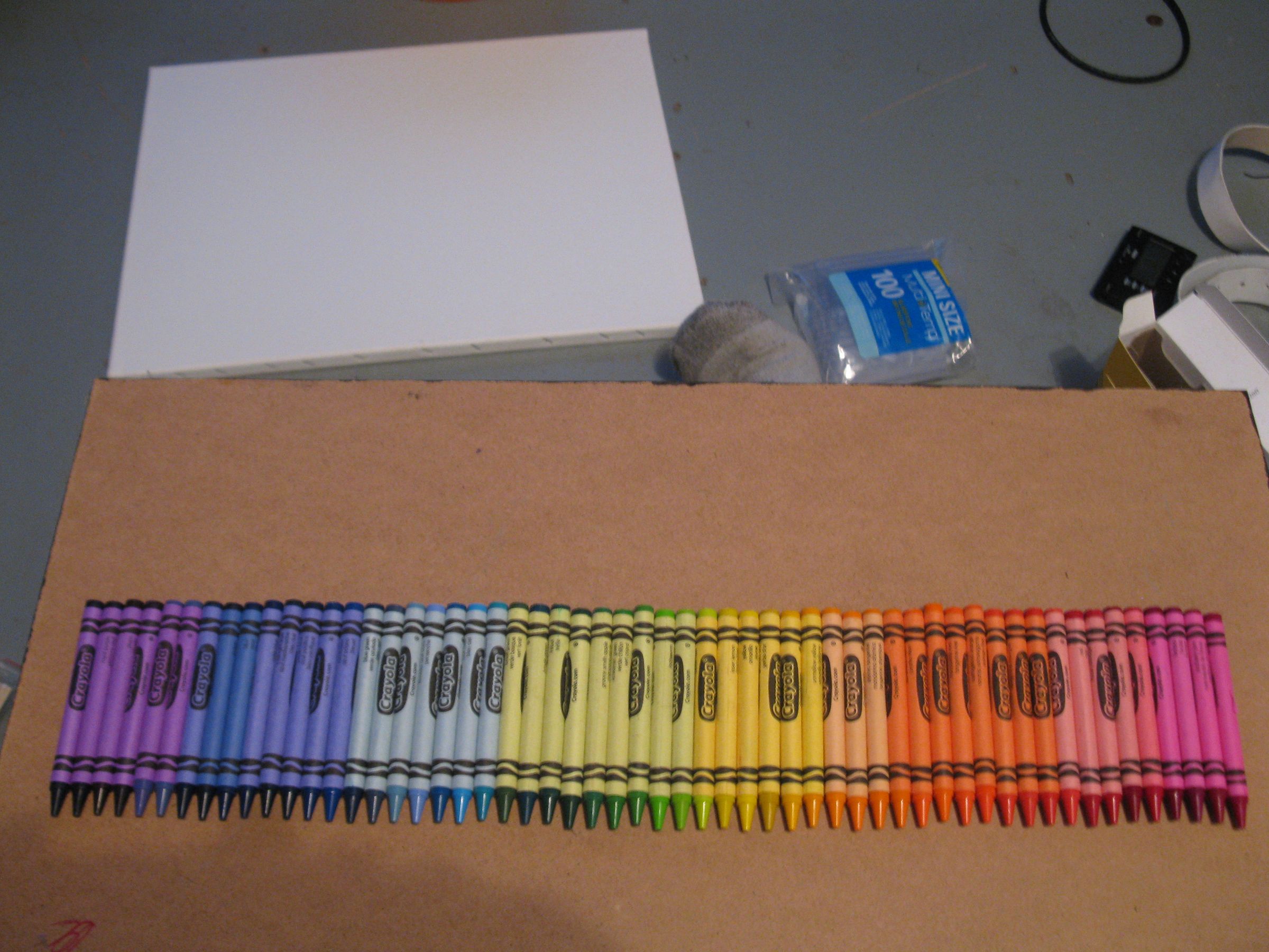Crayon Melting Art : 7 Steps - Instructables