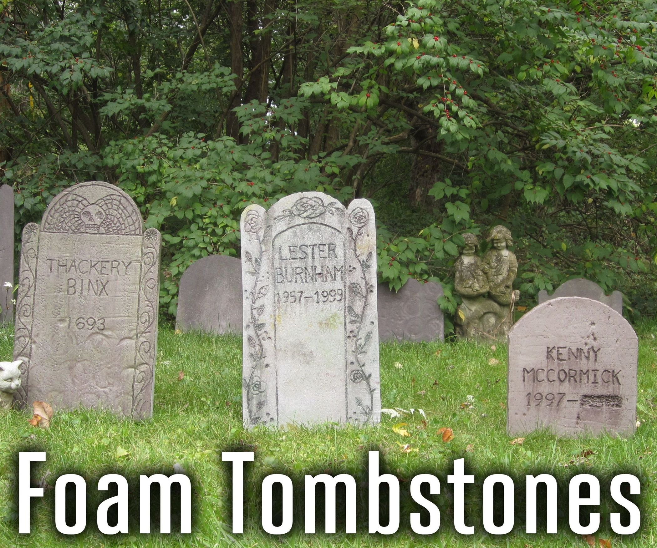 Decorative Halloween Tombstones : 13 Steps - Instructables