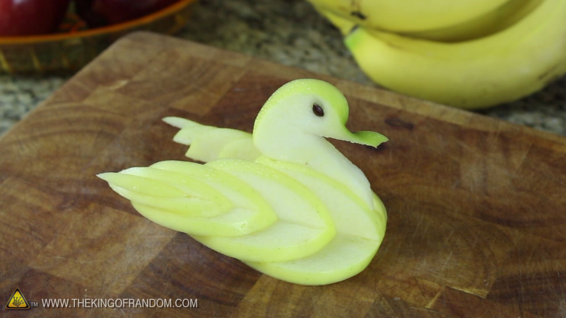 Make an Edible Apple Swan! : 8 Steps (with Pictures) - Instructables