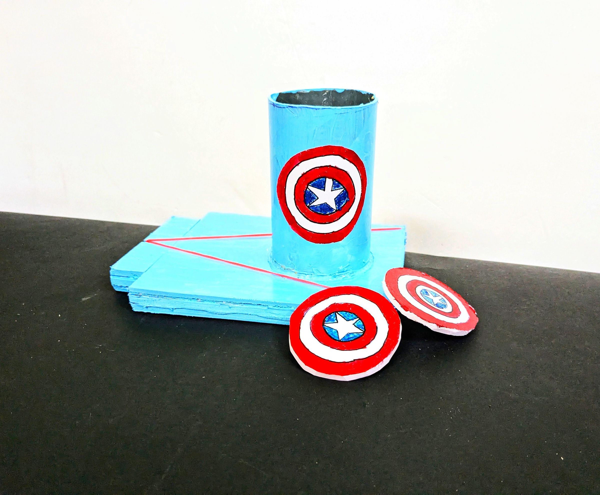 How to Make Captain America Shield Thrower : 9 Steps (with Pictures ...