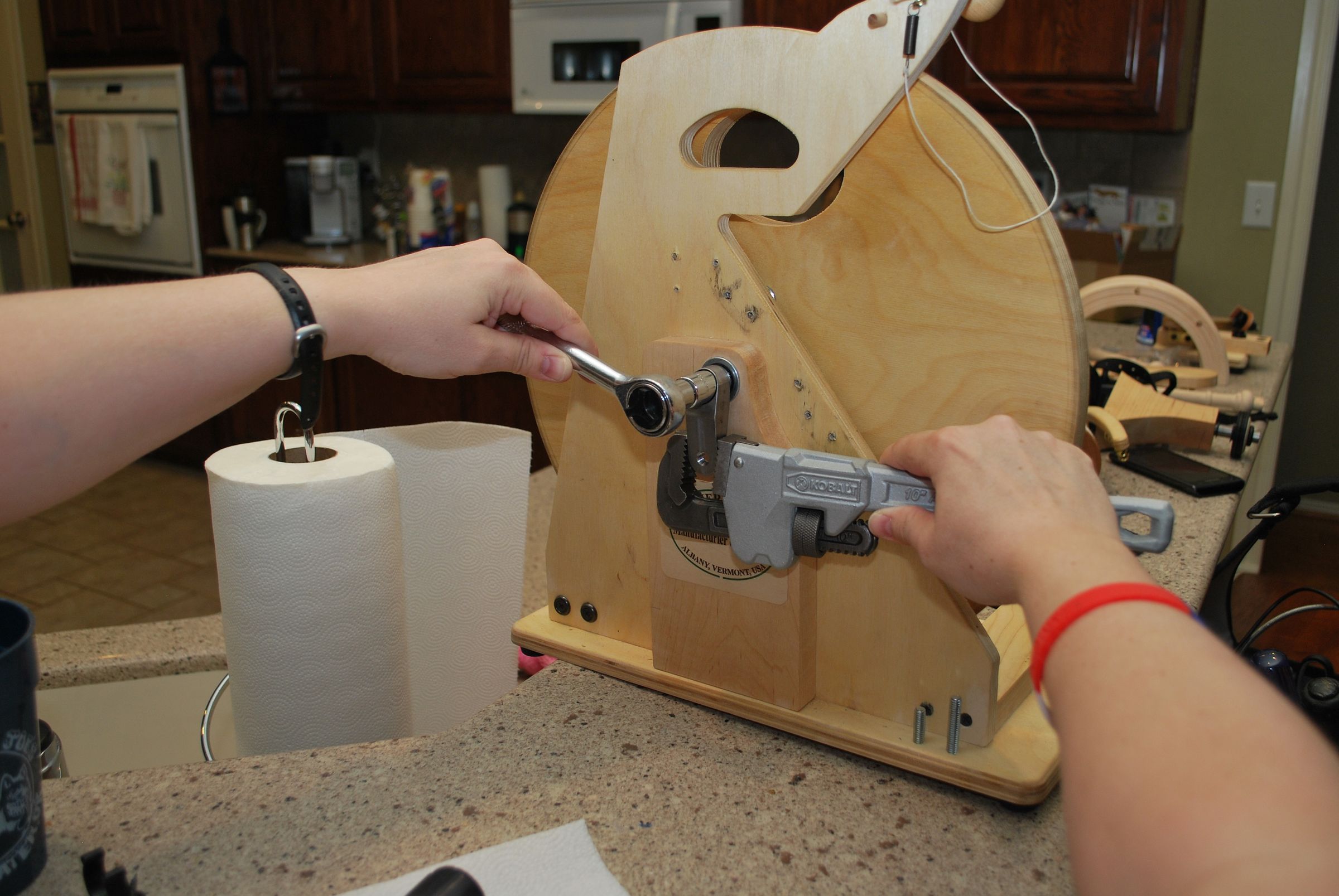 Merlin Tree Spinning Wheel Dis-assembly and Re-Assembly : 9 Steps (with ...