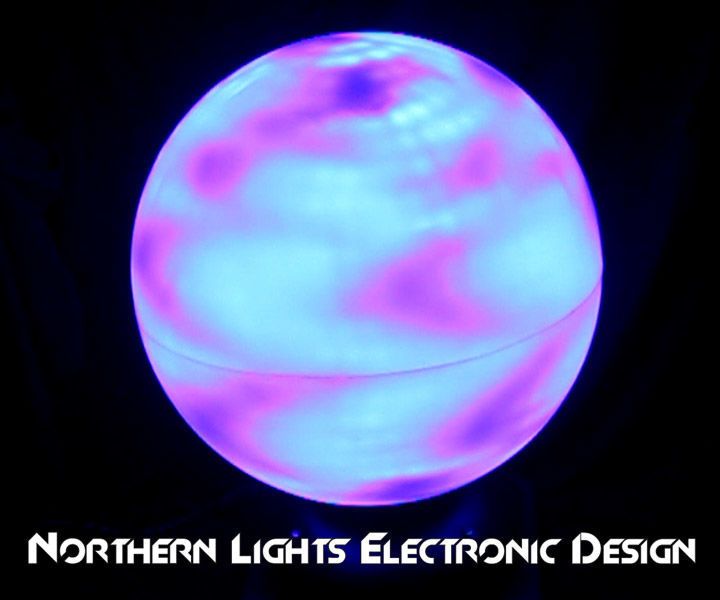 Spherical LED Matrix - Sphere Shaped LED Screen From LED Pixel Strip ...