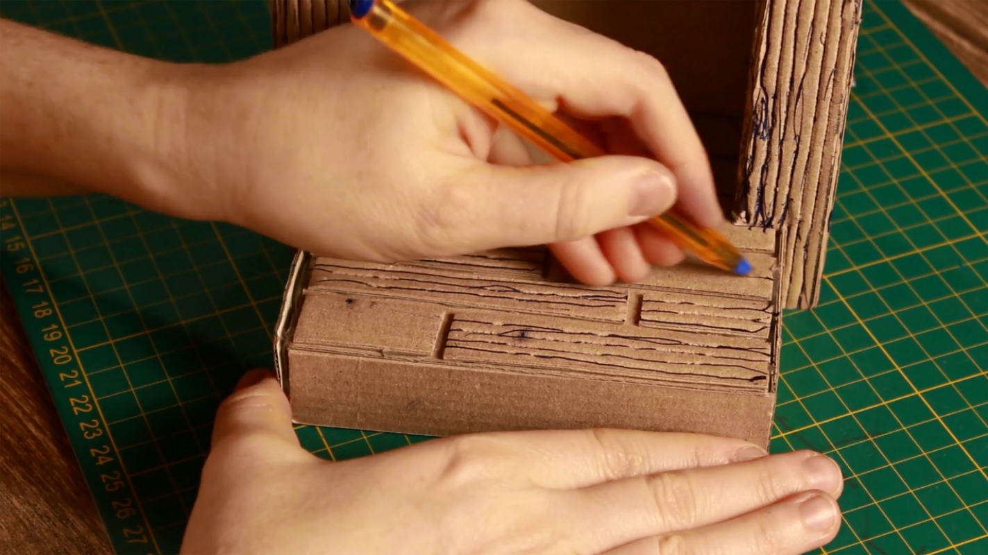 DIY Fairy Door Using Cardboard : 4 Steps (with Pictures) - Instructables