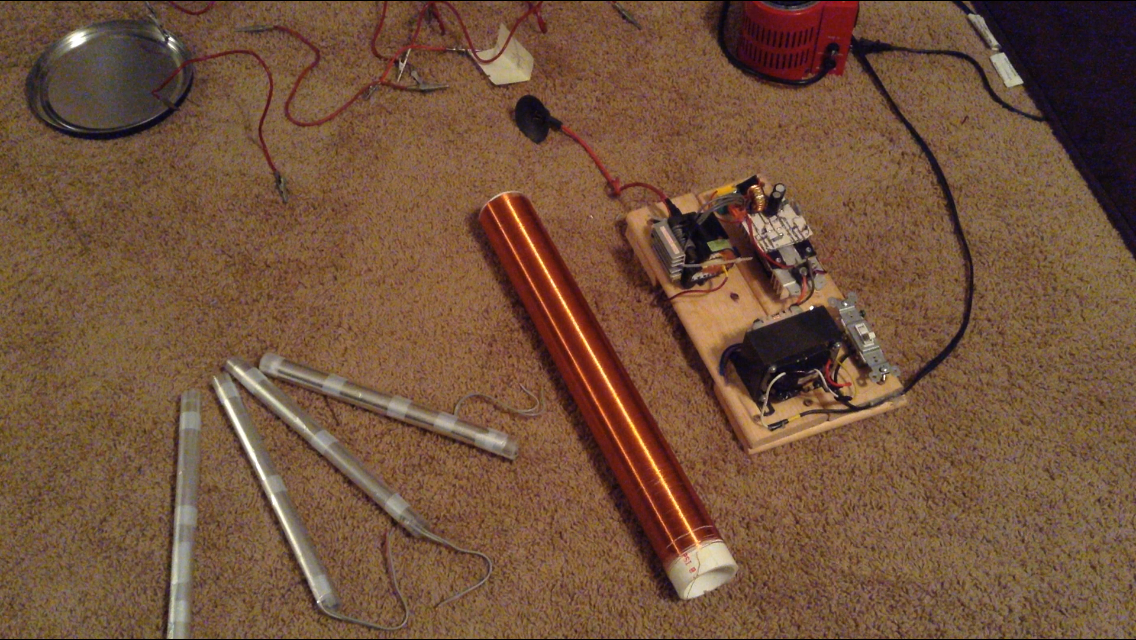 The Lightning Machine: How to Build a Tesla Coil : 12 Steps (with ...