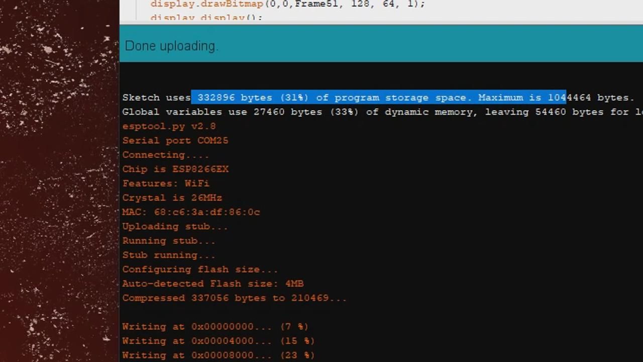 Running Animations on OLED DISPLAY SSD1306 : 8 Steps - Instructables